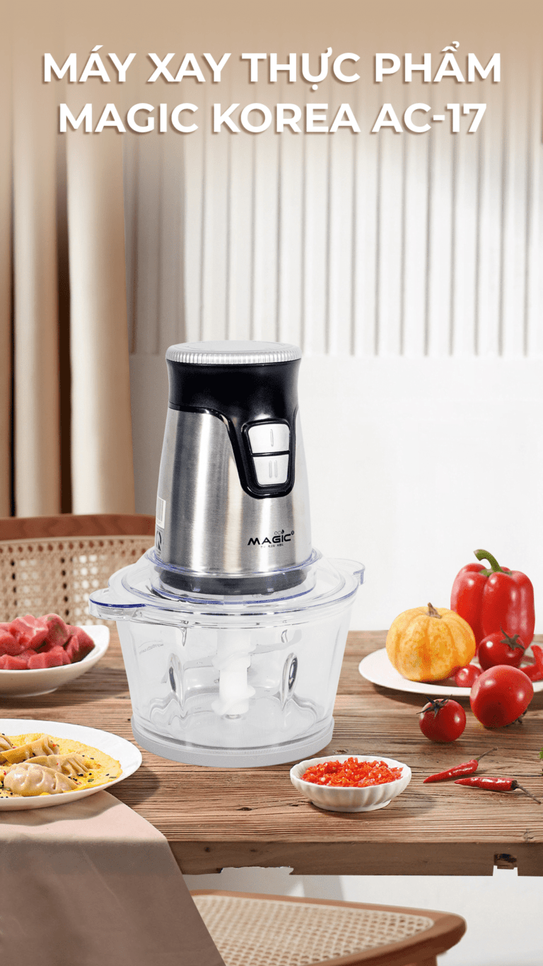 Máy xay đa năng 3IN1 xay thịt, xay hạt, xay sinh tố Magic Eco AC-17 1 ...
