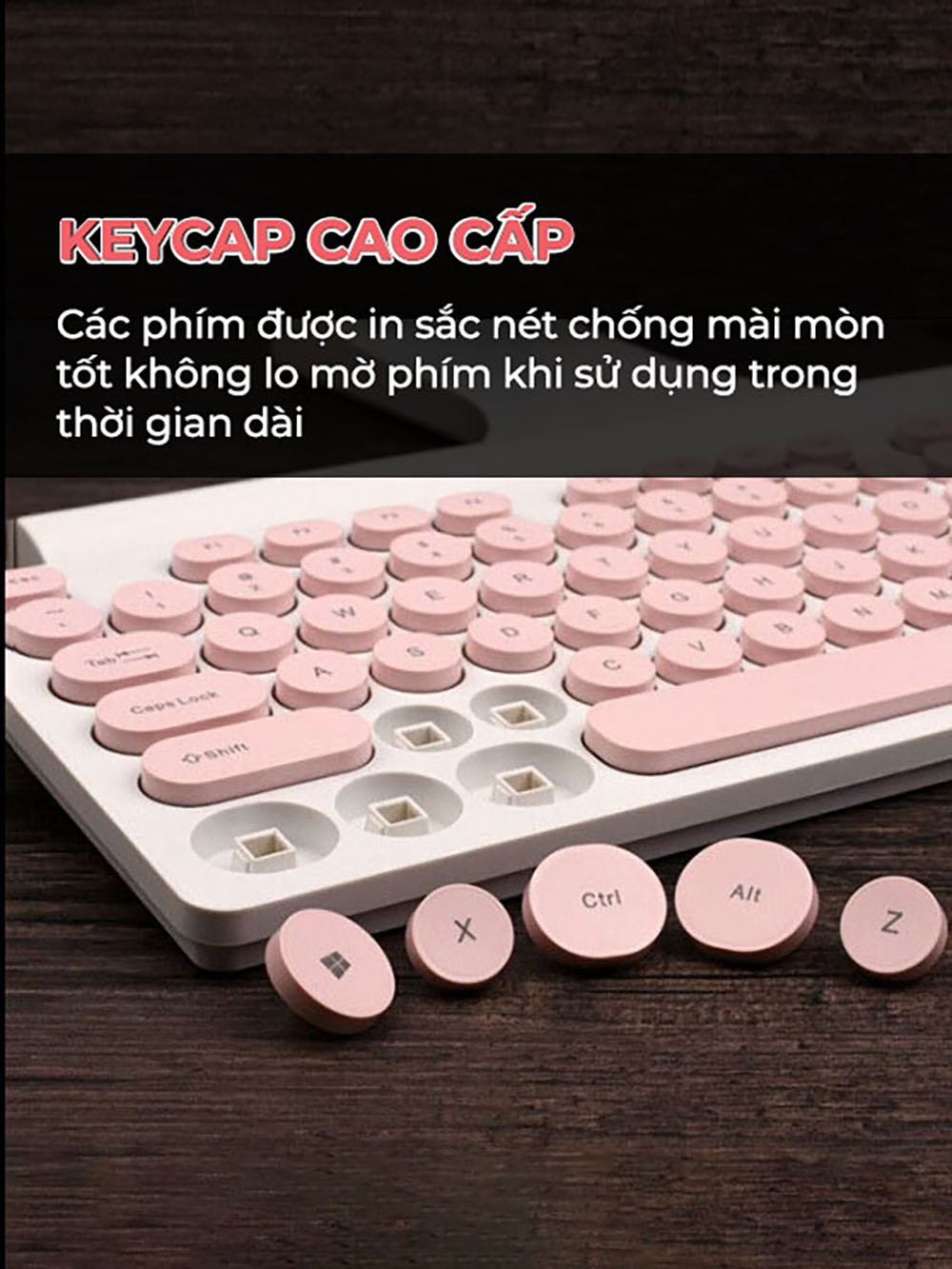 Bàn phím máy tính có dây SIDOTECH LDK1900 full size 104 key văn phòng ...
