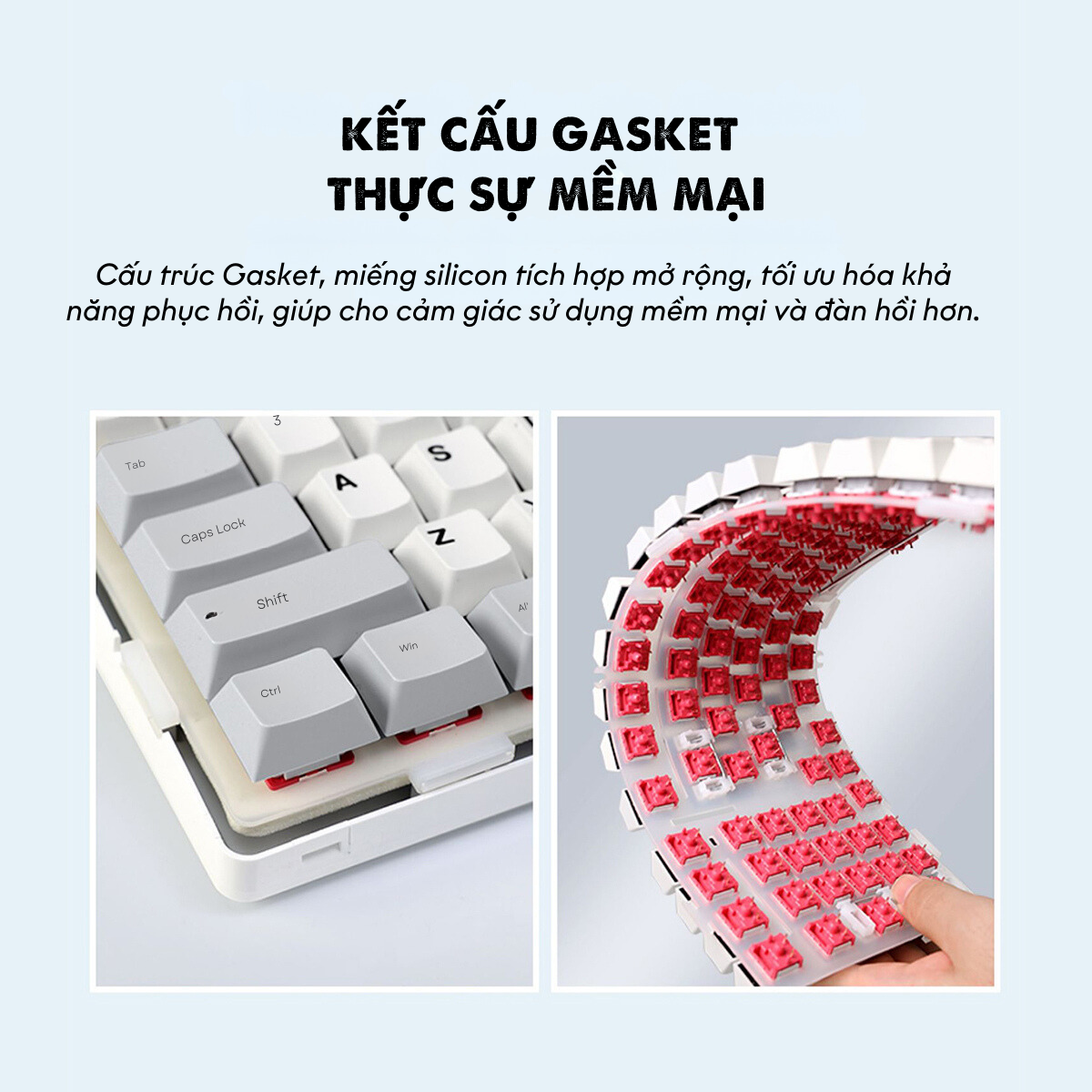 AULA F99 - Bàn Phím Cơ AULA F99 có Hotswap, Led RGB, Kết Nối 3 Mode ...