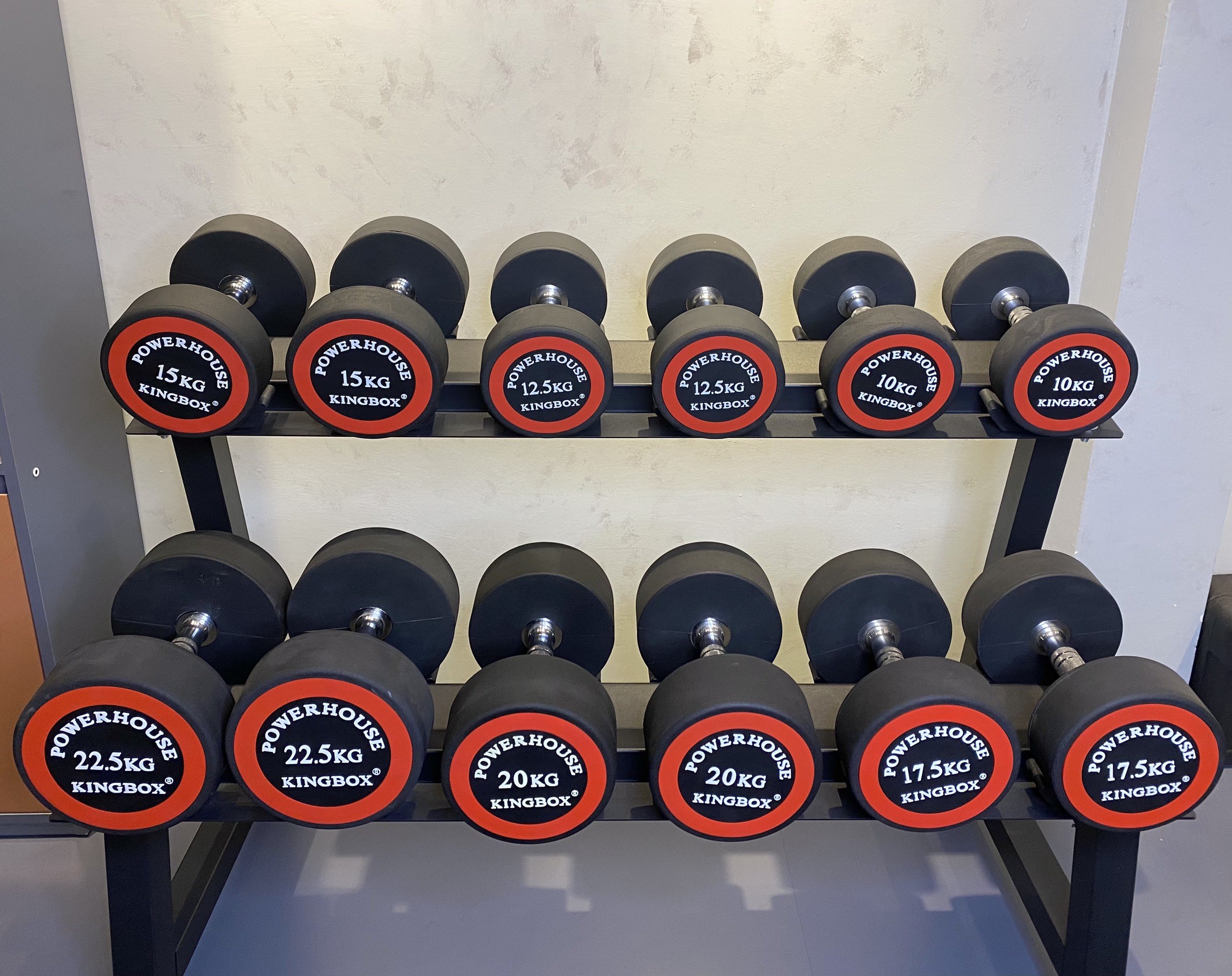 Tạ tay đơn Gang bọc cao su Kingbox loại 2.5kg, 5kg, 7.5kg, 10kg, 12.5kg - 1 Quả | Shopee Việt Nam