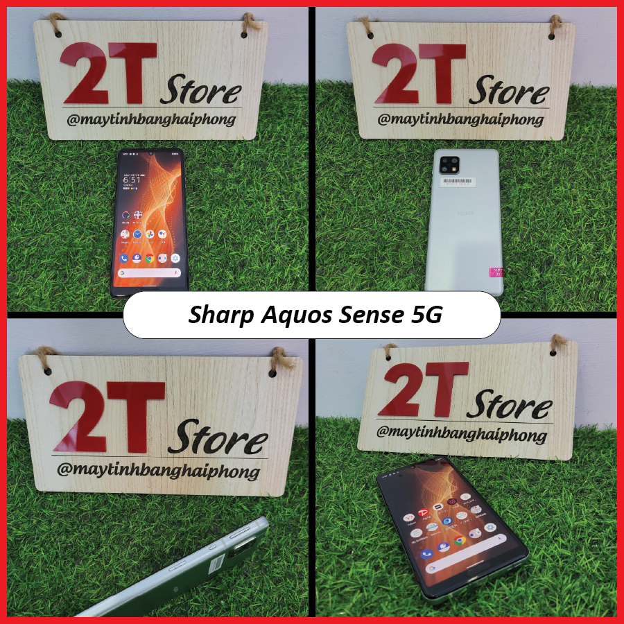 Điện thoại Sharp Aquos Sense 5G RAM 4/64GB chip Snapdragon 690 5G hỗ trợ sạc nhanh 27W | Shopee ...