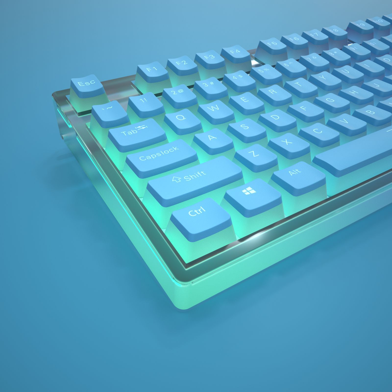 Bộ Keycap Pudding xuyên led, chất liệu PBT doubleshot nhiều màu ...