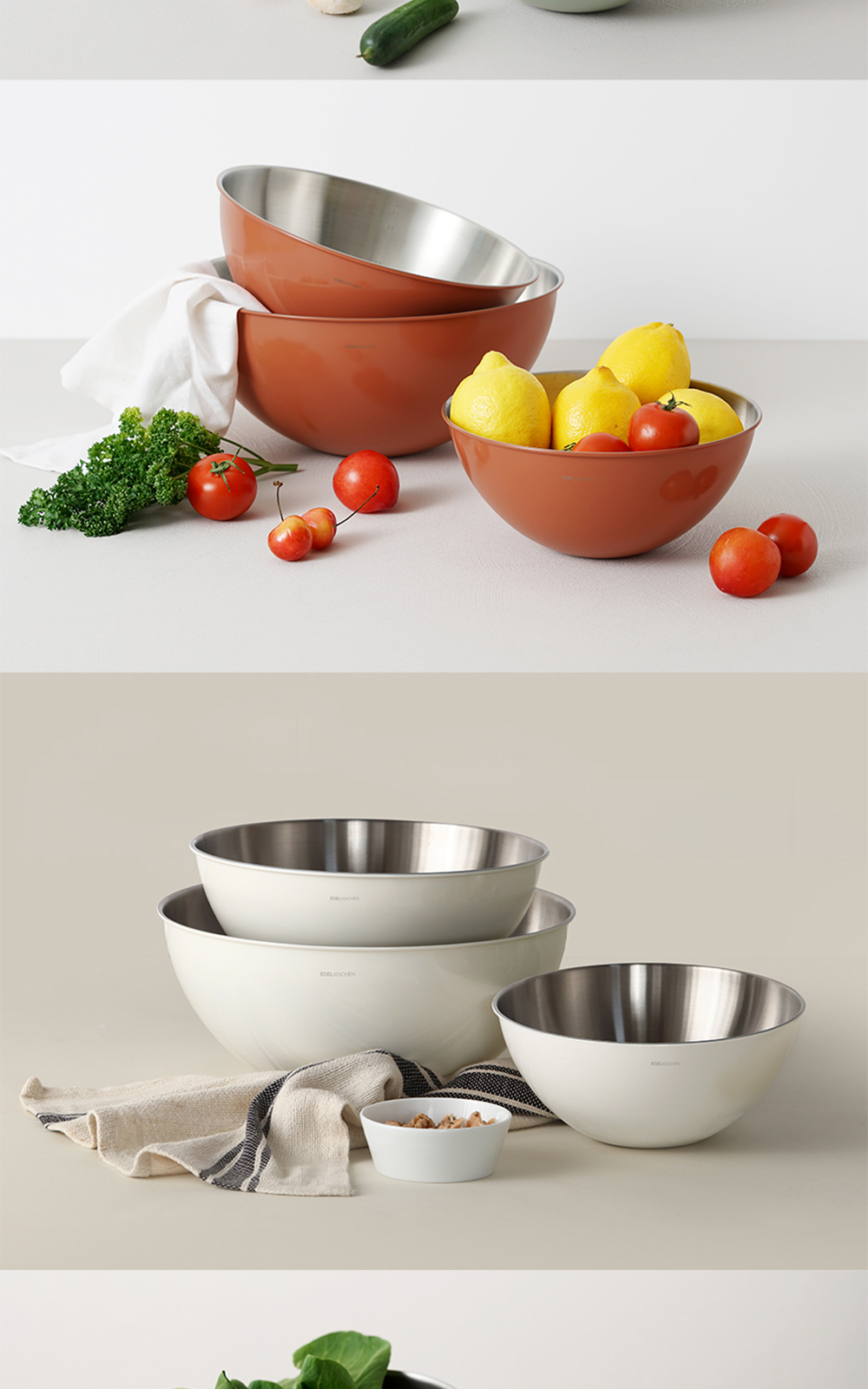 Bát trộn thực phẩm inox 304 Edelkochen Mixing Bowl - Màu Eco Green ...