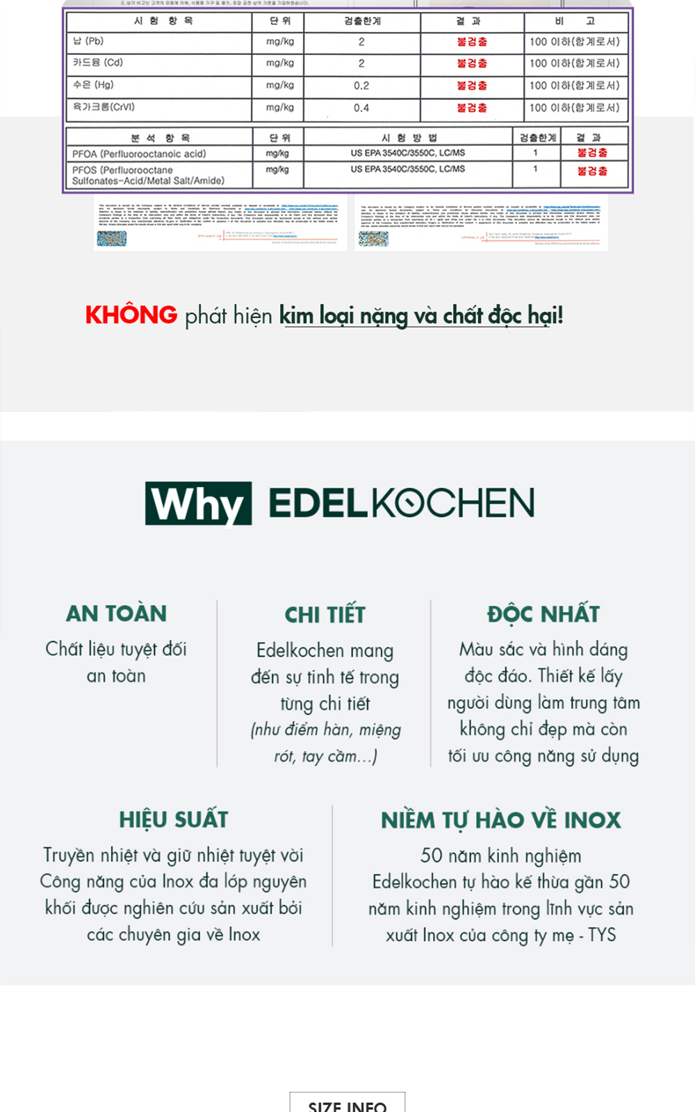 Bát trộn thực phẩm inox 304 Edelkochen Mixing Bowl - Màu Eco Green ...