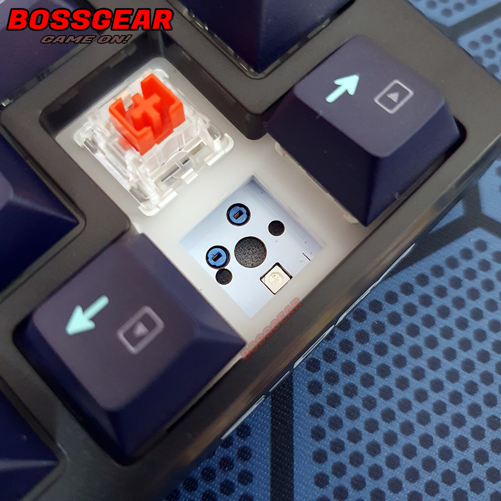 Bàn phím cơ không dây E-DRA EK375 PRO, 3 modes, LED RGB, mạch xuôi ...