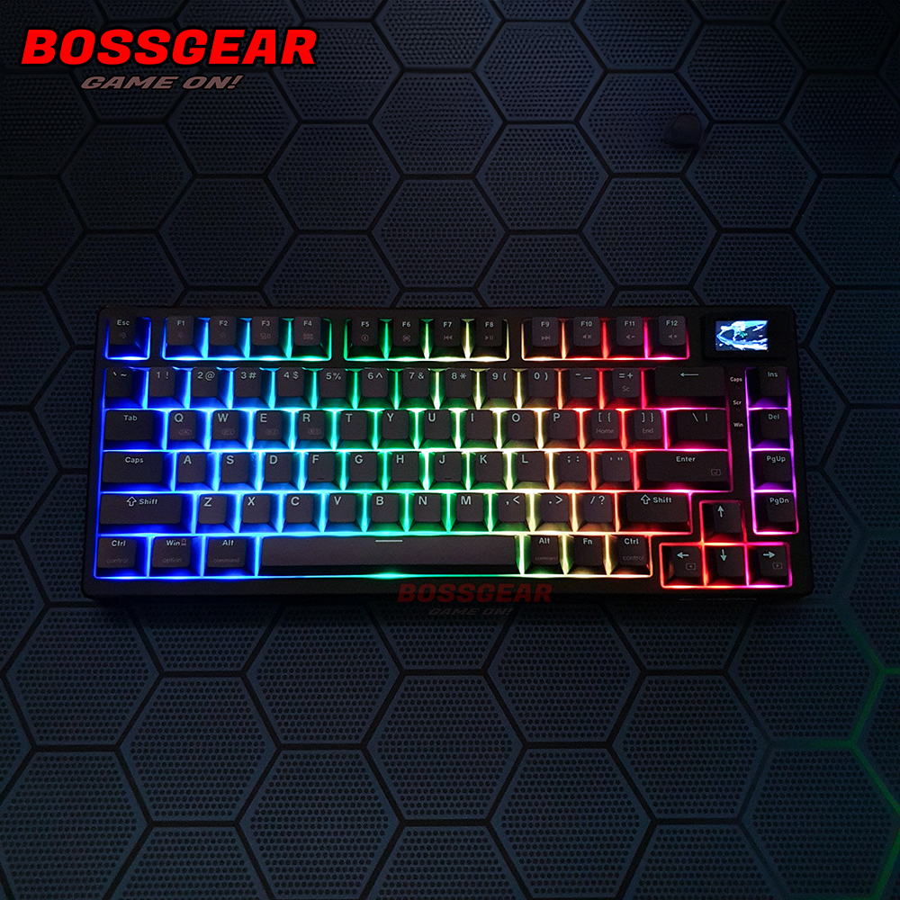 Bàn phím cơ không dây E-DRA EK375 PRO, 3 modes, LED RGB, mạch xuôi ...
