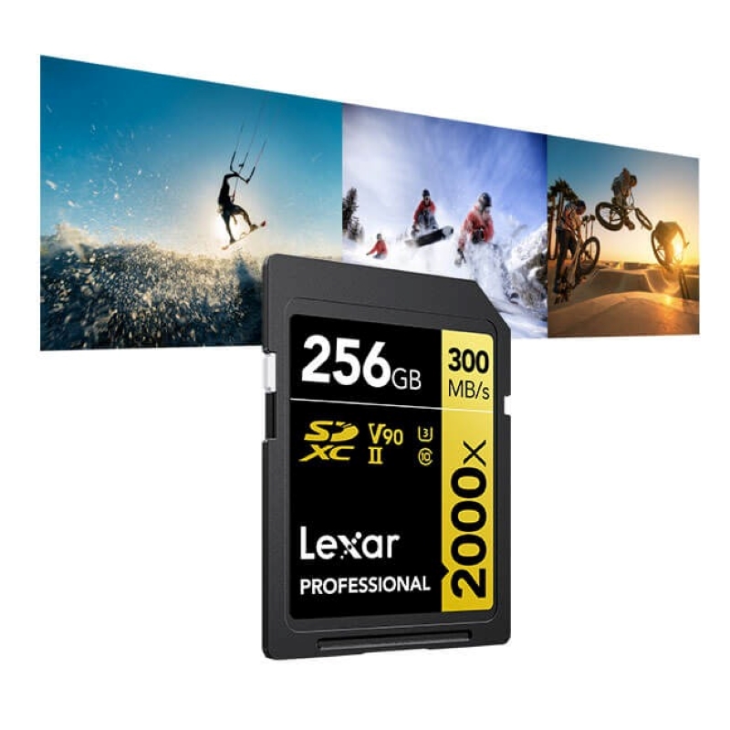 Thẻ nhớ SDXC UHS-II V90 Lexar Professional 2000x - 64GB/ 128GB/ 256GB ...