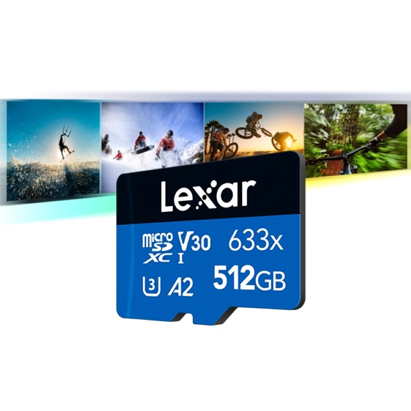Thẻ nhớ MicroSD Lexar 32GB/ 64GB/128GB class 10, tốc độ 100MB/s, kèm ...