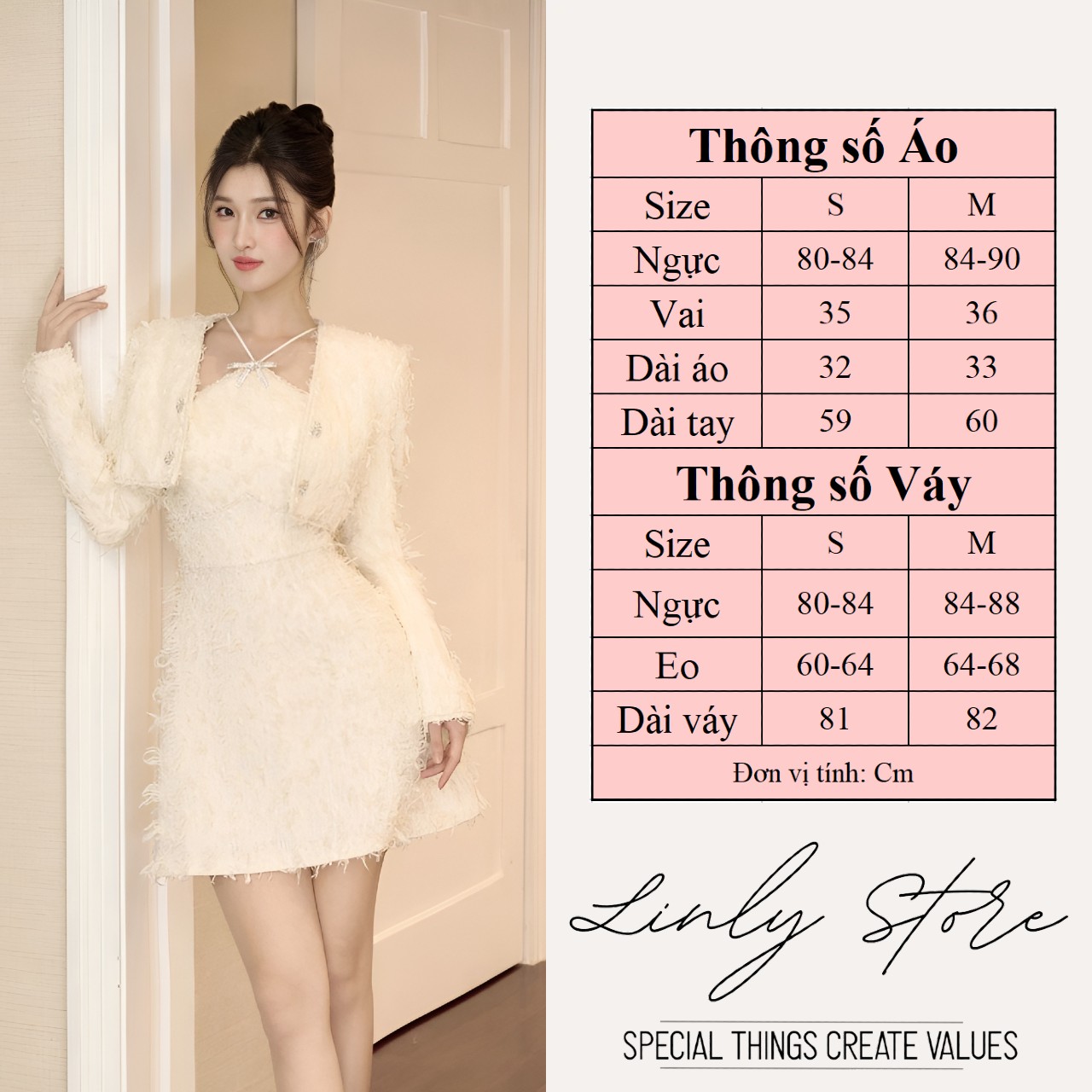 Áo khoác croptop phối cúc tinh tế, áo choàng tiểu thư dáng ngắn Linly Store | Shopee Việt Nam