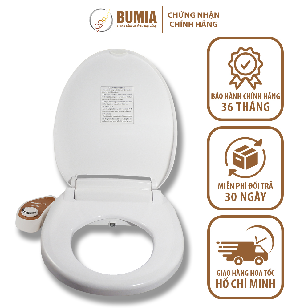 Nắp bồn cầu thông minh Bumia bidet, mã sản phẩm BM-01V | Shopee Việt Nam