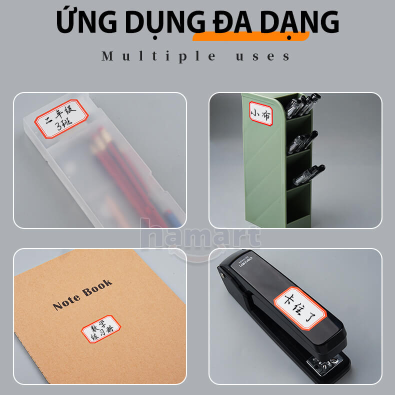 Tem Nhãn Tên Sticker Dán Tự Dính Tiện Dụng Đánh Dấu Chai Lọ Mỹ Phẩm Hũ ...
