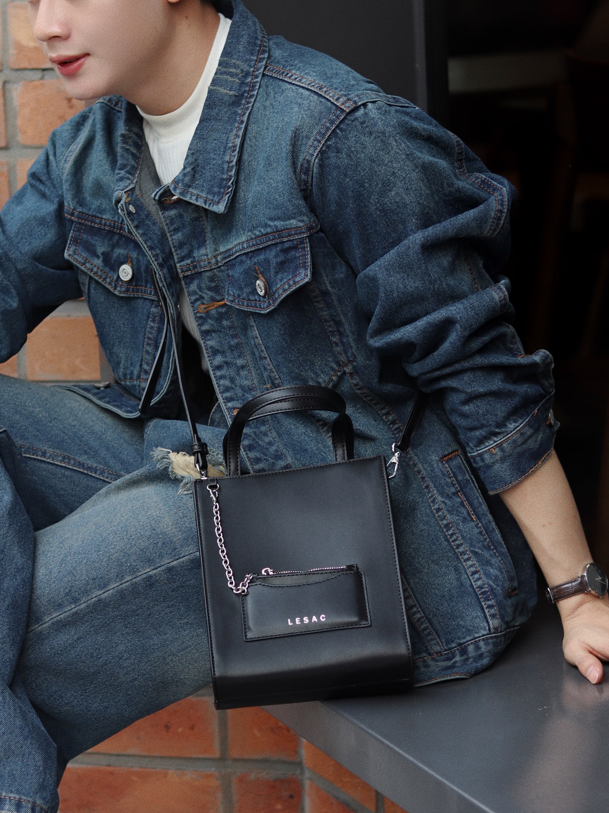 Túi tote mini LESAC Jim Bag | Shopee Việt Nam