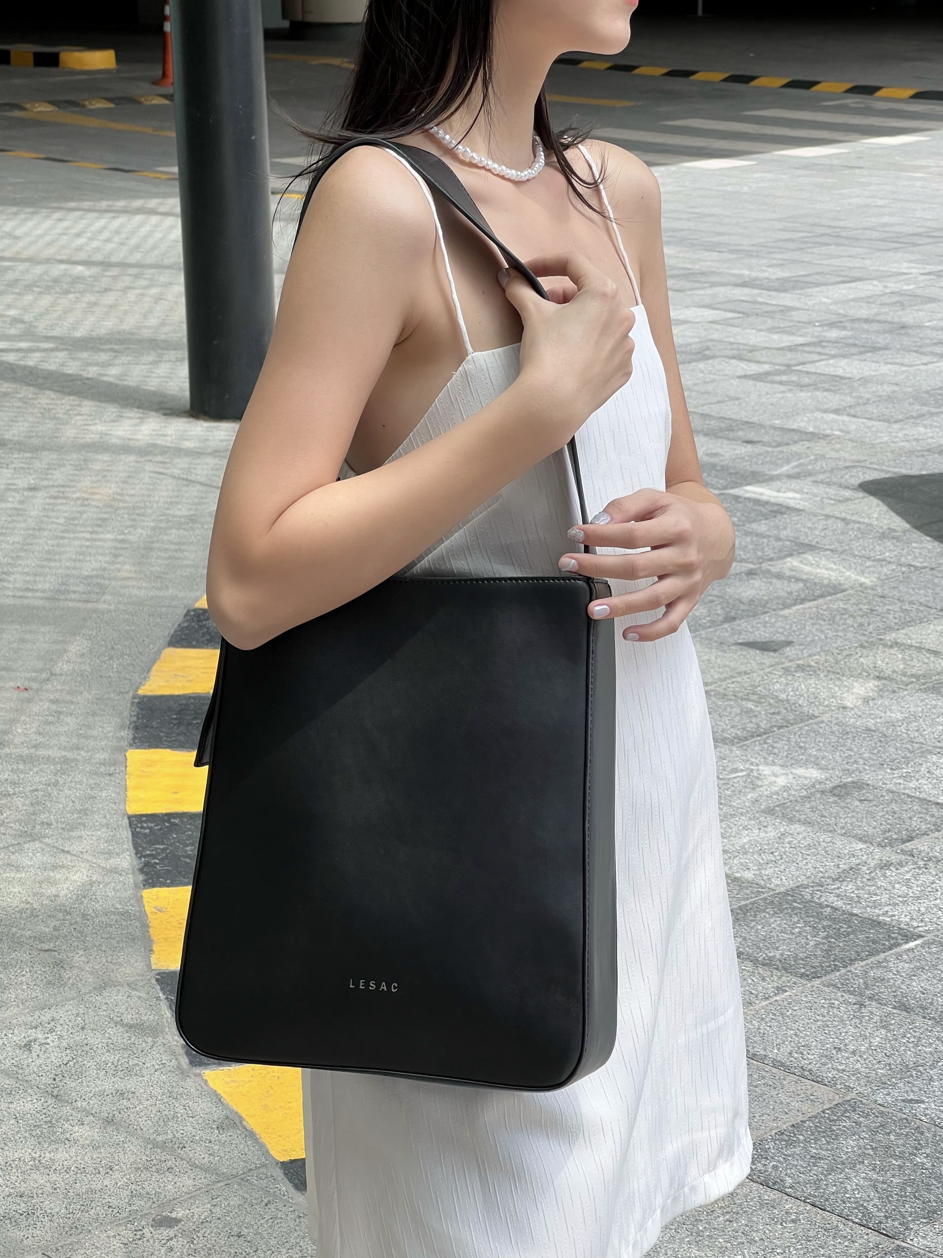 Túi tote nữ LESAC SOL BAG (03 màu) | Shopee Việt Nam