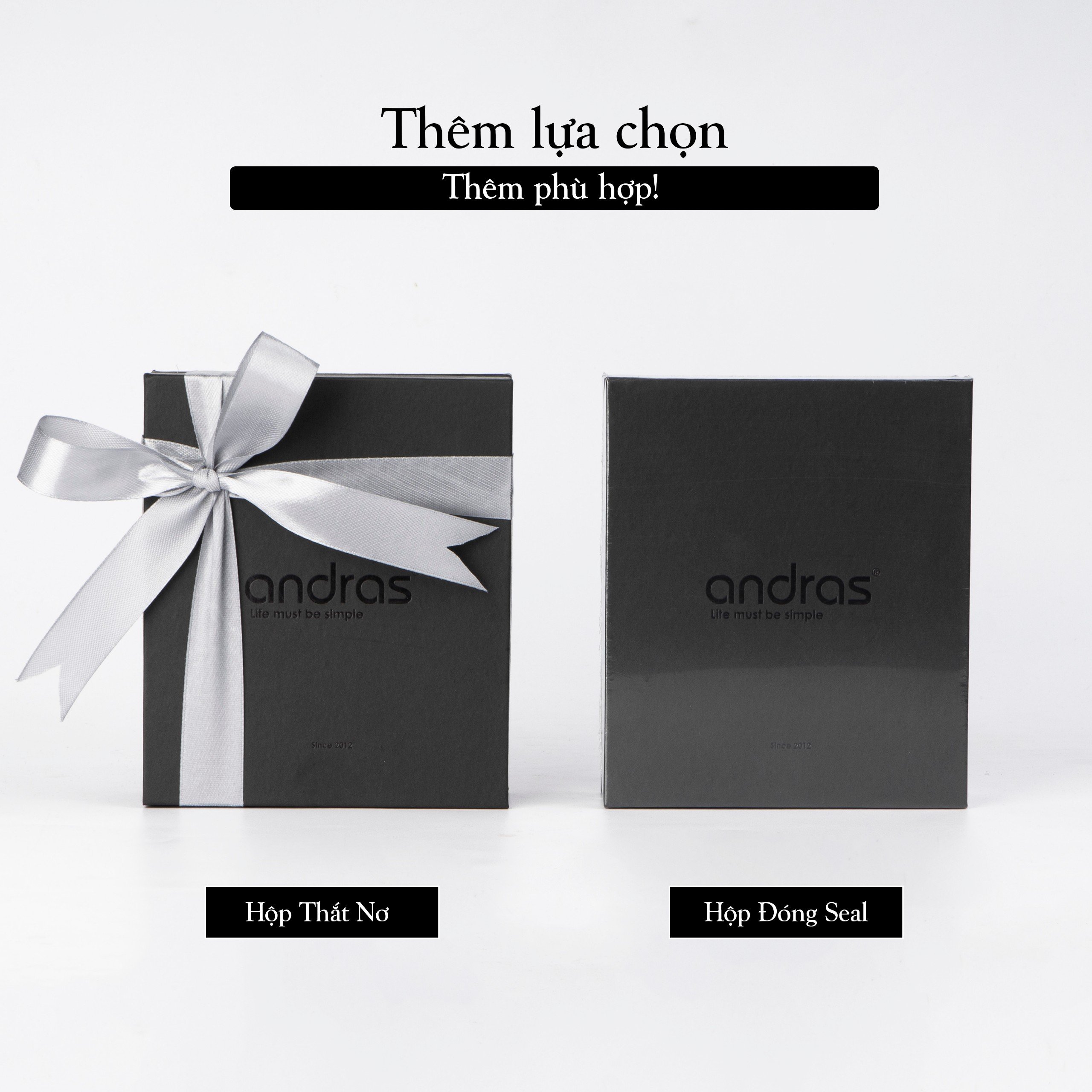 [Có Khắc Tên] Ví nam ba lá gập đôi Tri-fold Two Andras Official Store ...