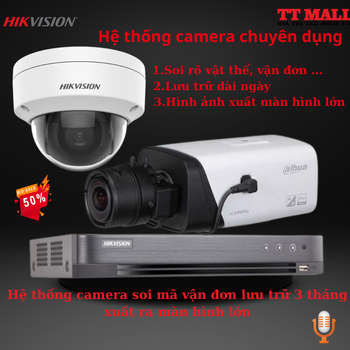 Hệ thống camera zoom quang học soi vận đơn chuyên nghiệp Hikvision ...