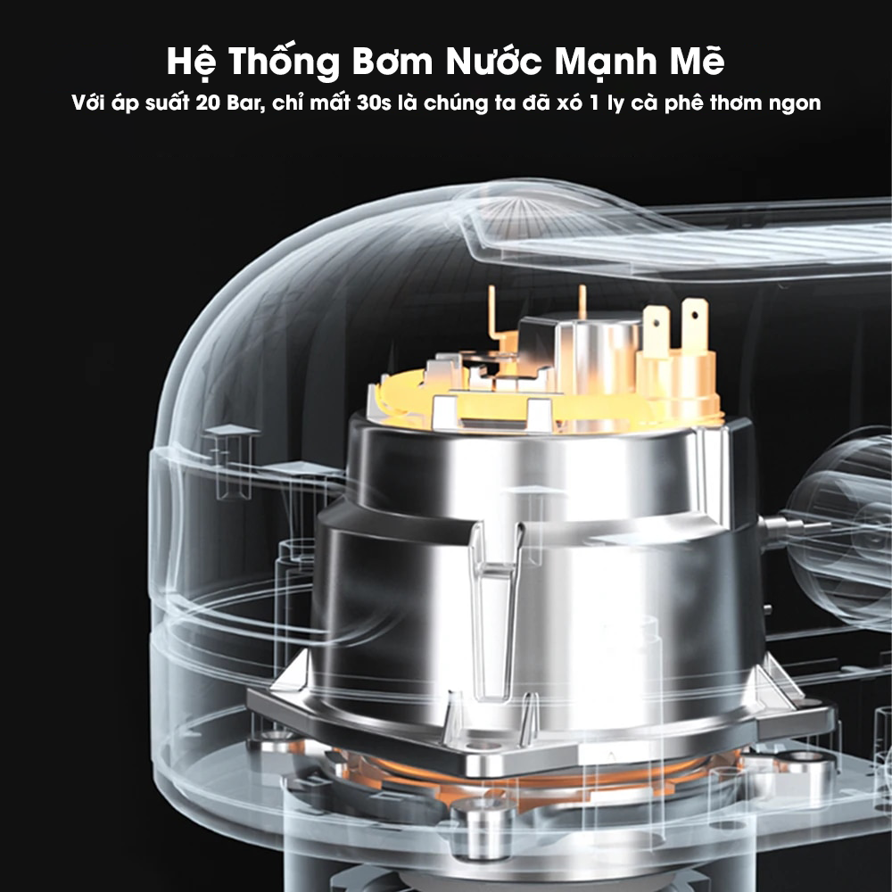 Máy pha cà phê tự động Espresso Winci EM3110, có vòi đánh sữa, bảo hành ...