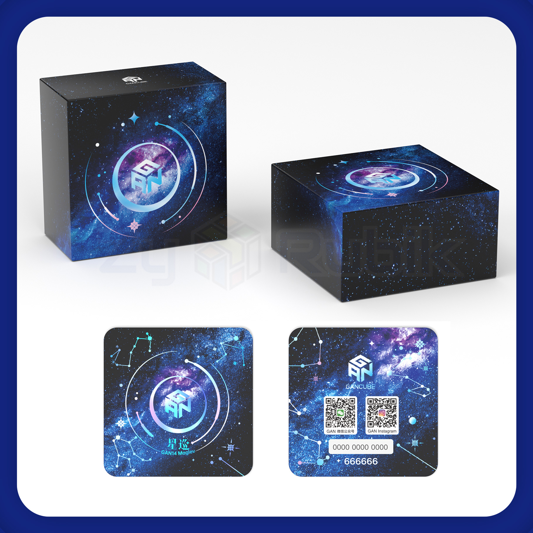 Rubik Gan 14 Limited - Gan 14 Maglev Limited Galaxy Phiên Bản Giới Hạn ...