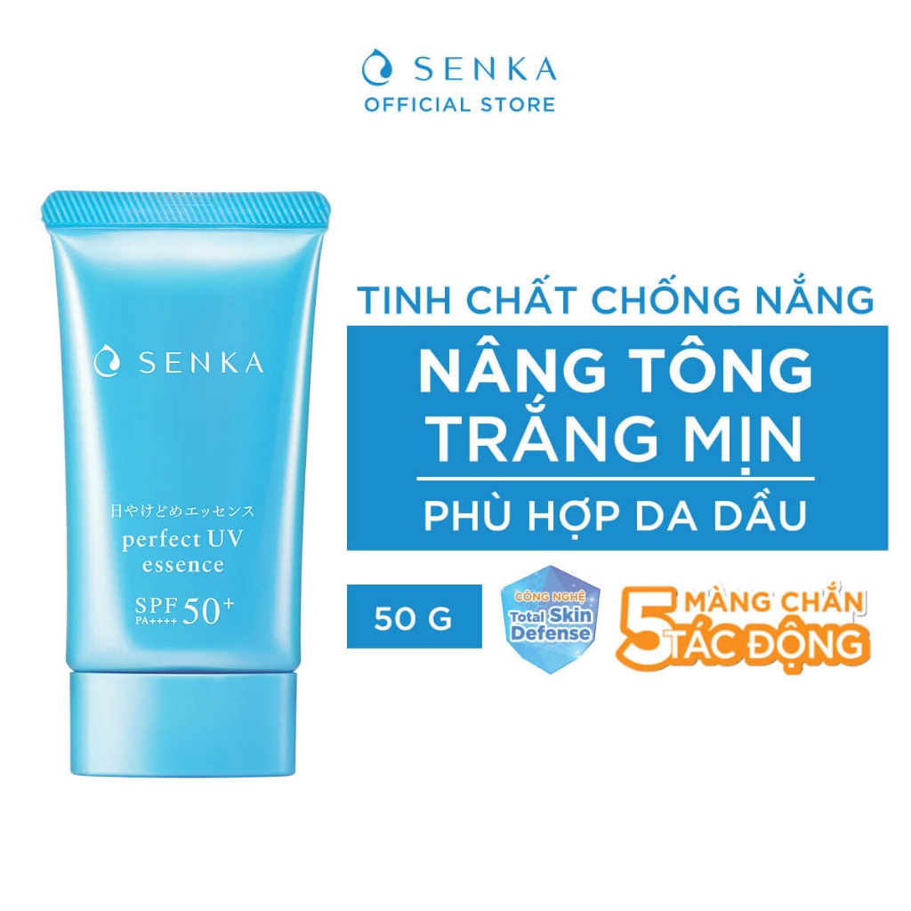 Kem Chống Nắng Senka Perfect UV (Milk / Gel / Essence / Gentle Milk) 40ml-50ml-80ml | Shopee ...