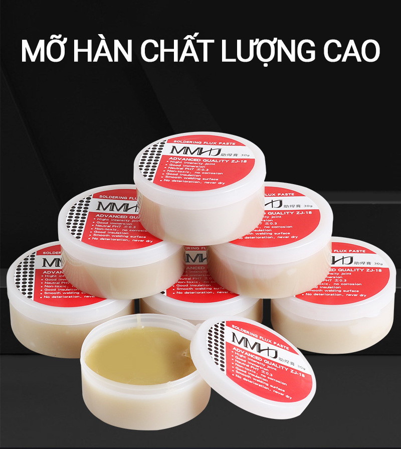 Mỡ Trợ Hàn Cricket Hộp 30g Hỗ Trợ Hàn Mạch Điện Tử Thiếc Chì | Shopee ...