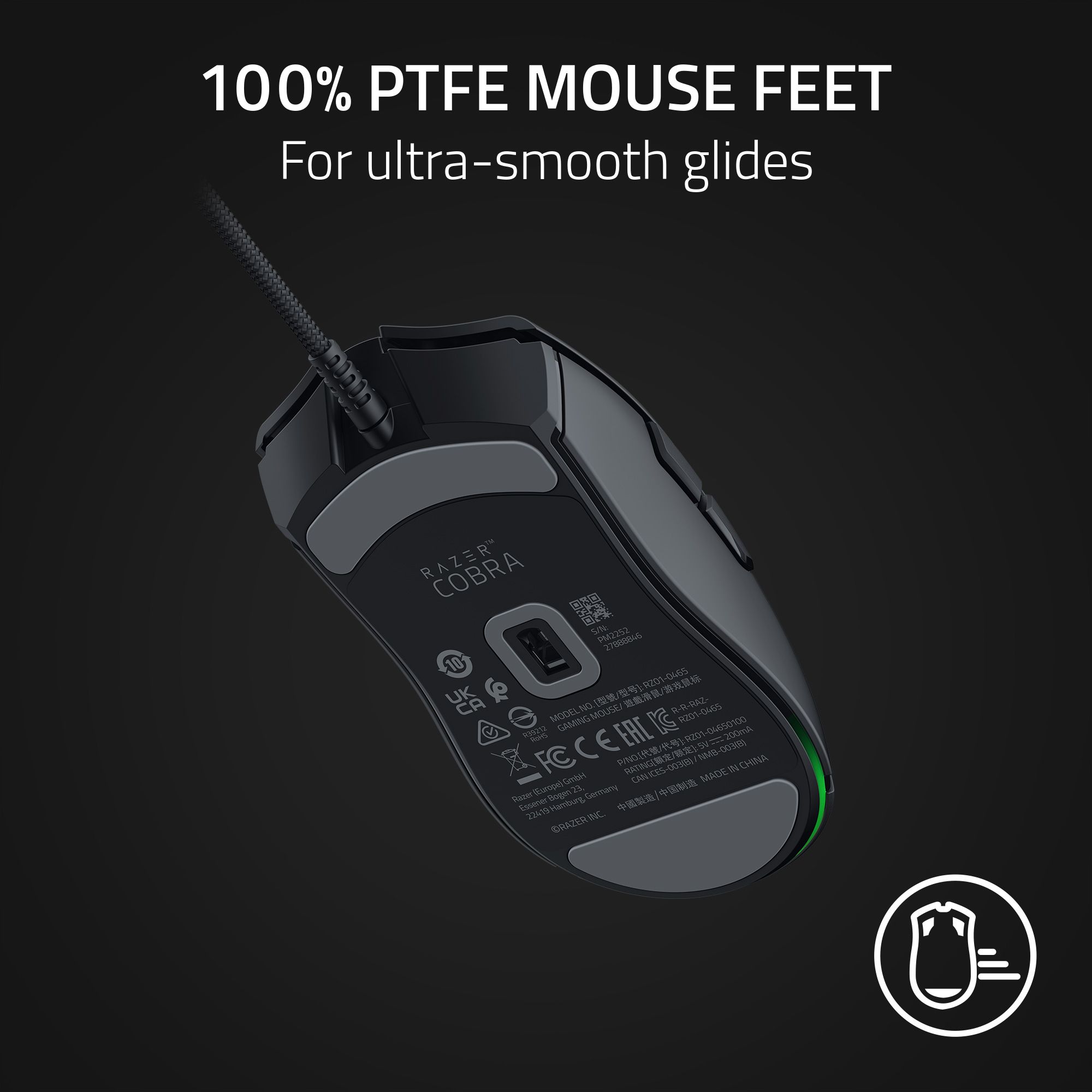 Chuột Gaming Razer Cobra | Dây Cáp Speedflex | 8500 DPI | Switch Gen-3 ...