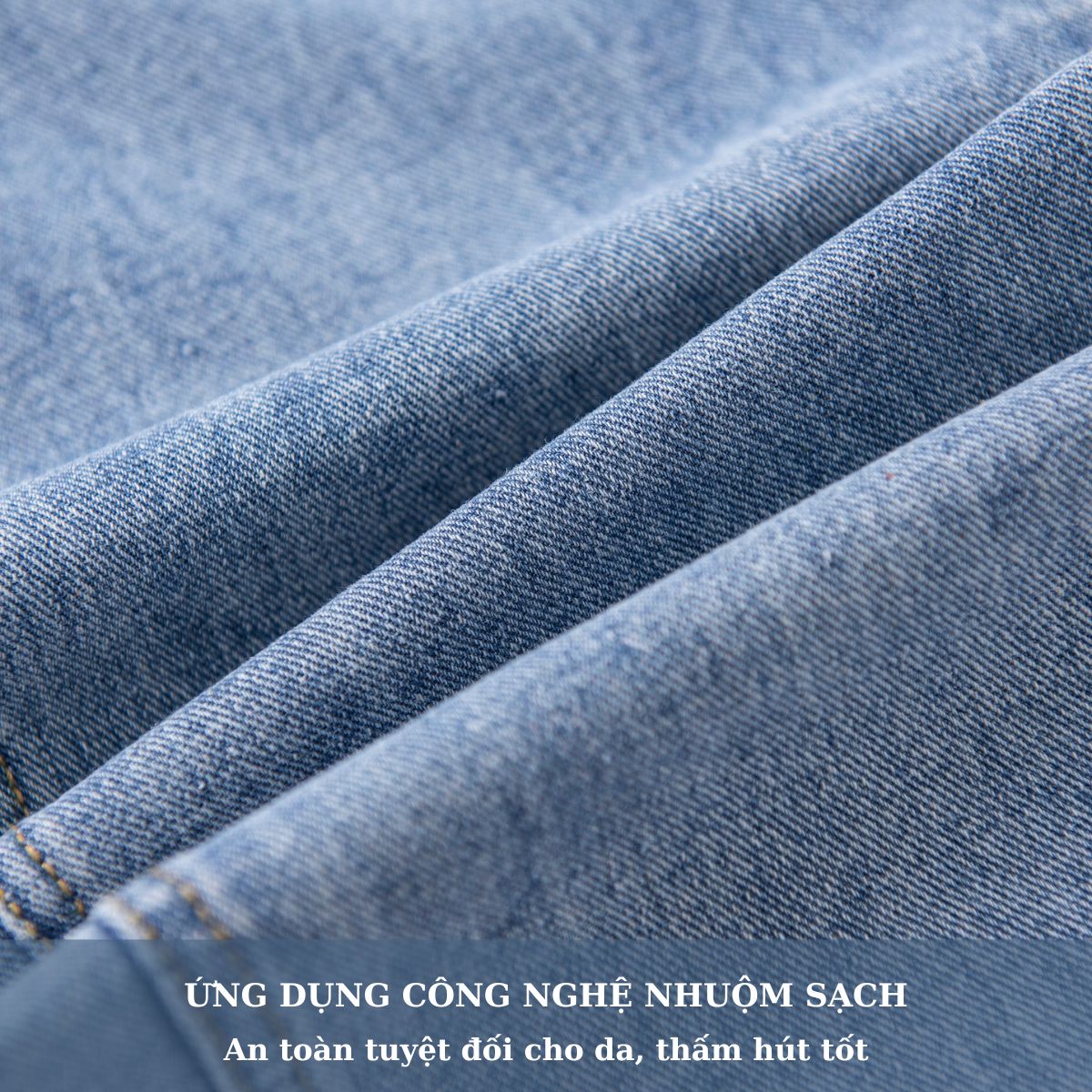 Quần Jean Nam H90 Dáng Suông Ống Đứng Unisex Chất Bò Không Co Giãn Cao ...