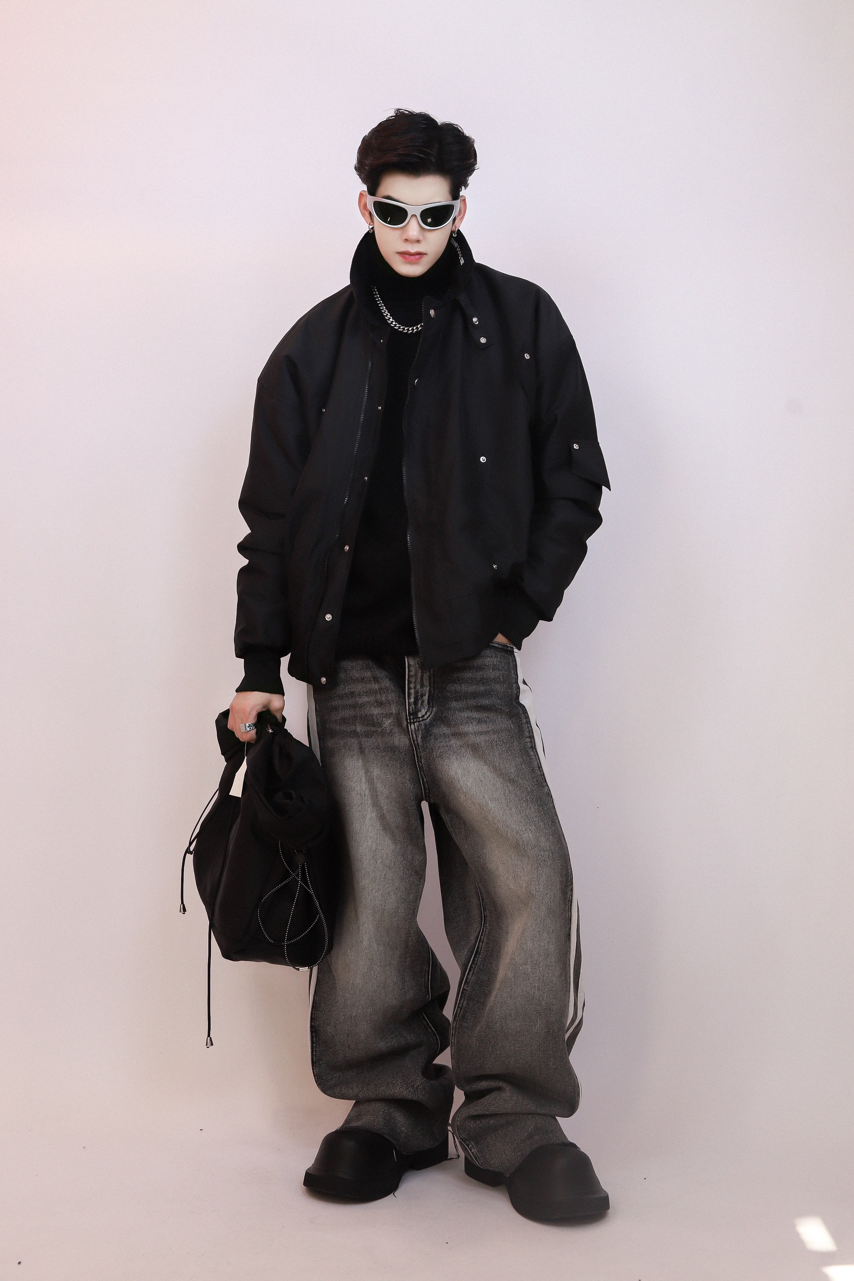 Áo khoác bomber boxy dù local brand Code Vn varsity jacket gió from ...
