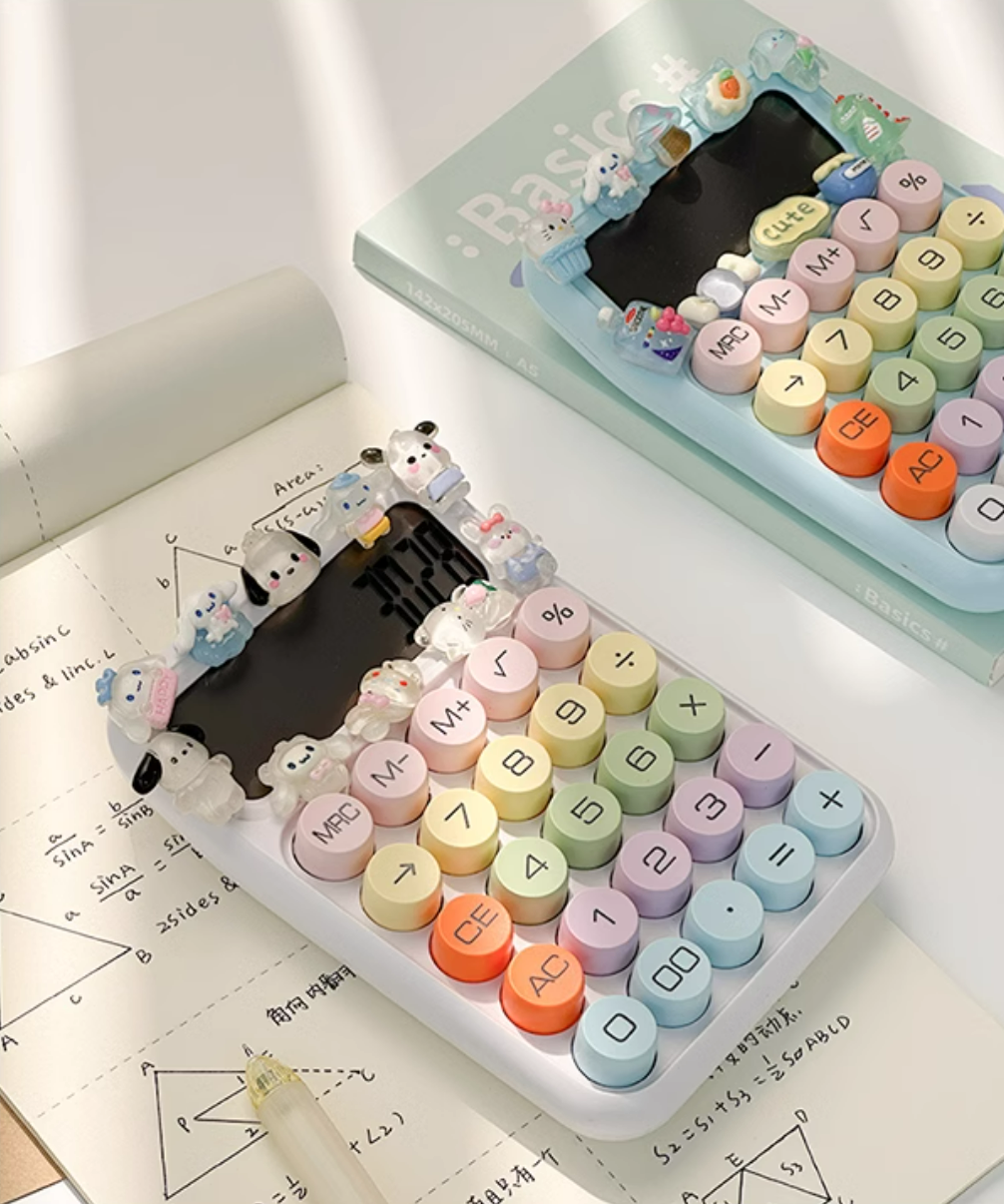 Máy tính màu cầu vồng bàn phím linh hoạt dễ thương dành cho sinh viên ...