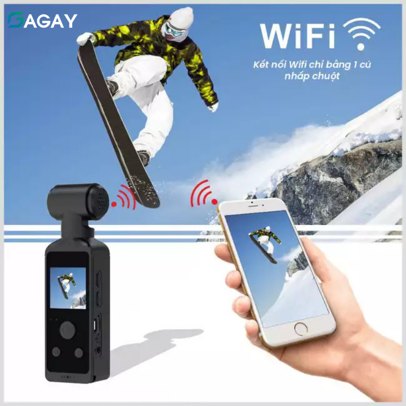 Camera Gopro Pocket mini, Máy quay cầm tay 4K đa chức năng, Máy ảnh ...