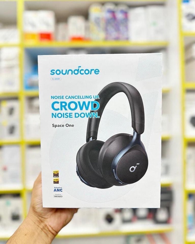 Tai nghe không dây Anker Soundcore Space One ANC A3035, Bluetooth 5.3, pin 55h, Hi-res, LDAC ...