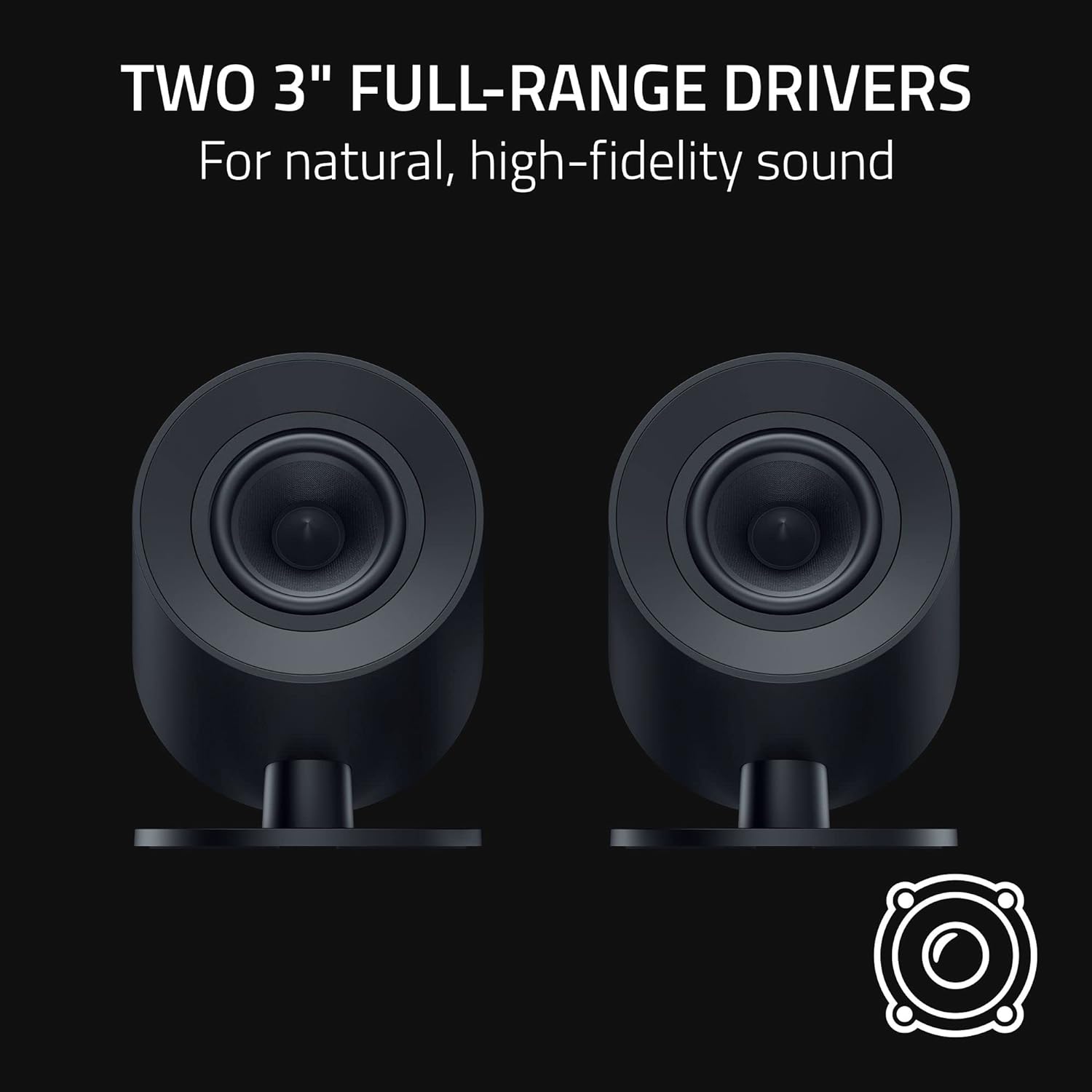 Loa Razer Nommo V2 X | Full-Range 2.0 | PC Gaming Speakers (Loa Gaming ...