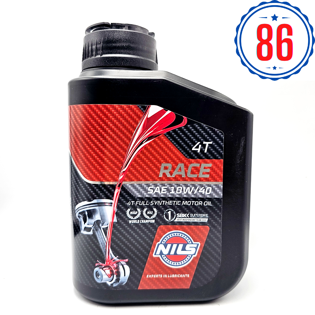 Nhớt tổng hợp siêu cao cấp Nils Race 10W40 cho xe số, côn tay- Sản xuất tại Ý | Shopee Việt Nam