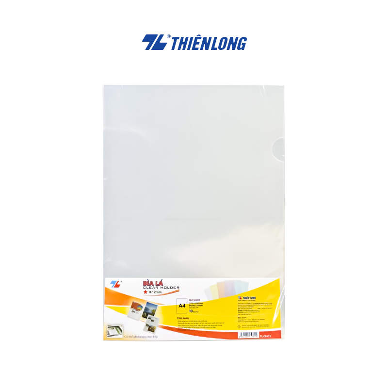 Combo 5 Bìa lá A4 Thiên Long FO-CH03 | Shopee Việt Nam