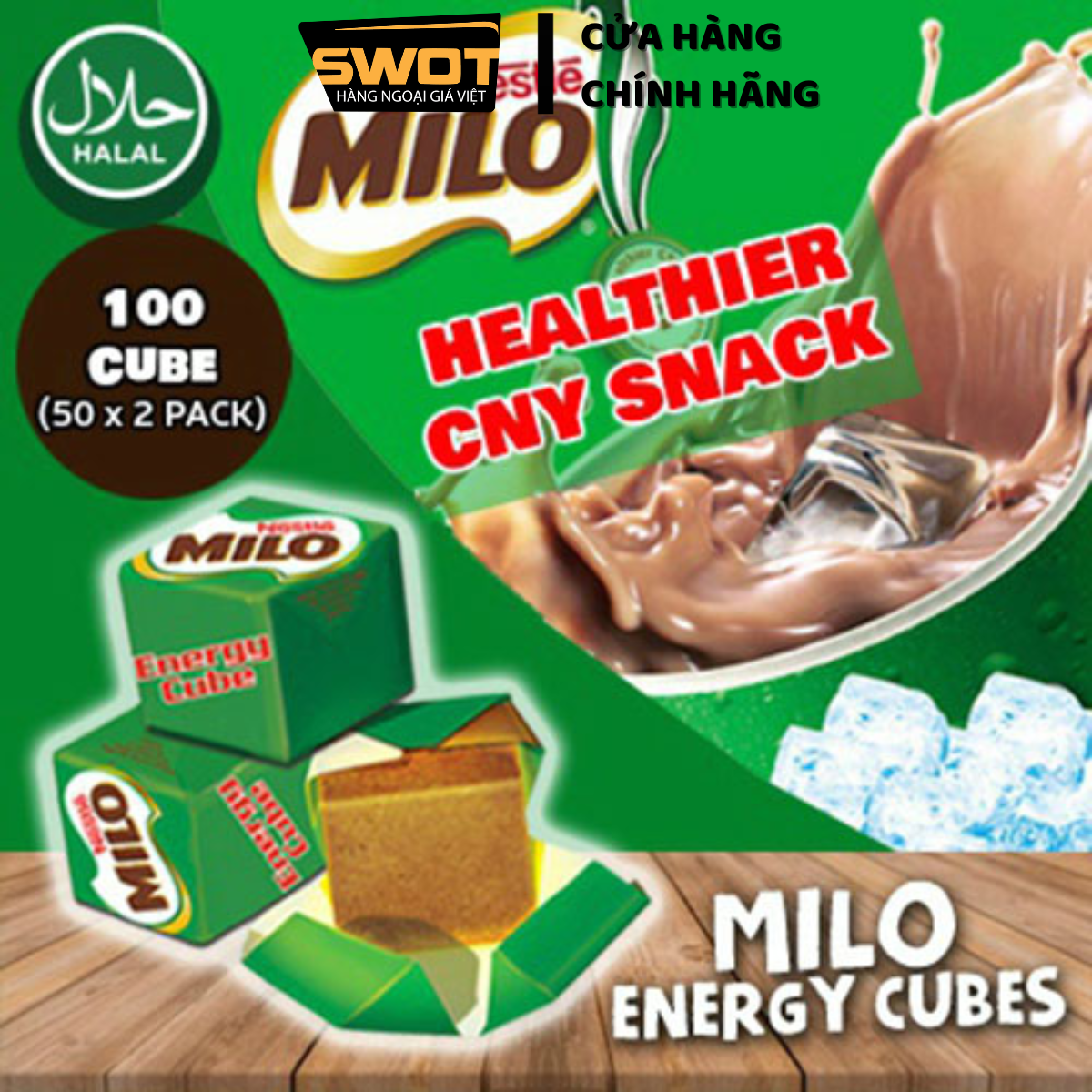 Kẹo milo Nestle Energy Cube Thái Lan 275g 100 viên, Kẹo Milo vị ngon ...