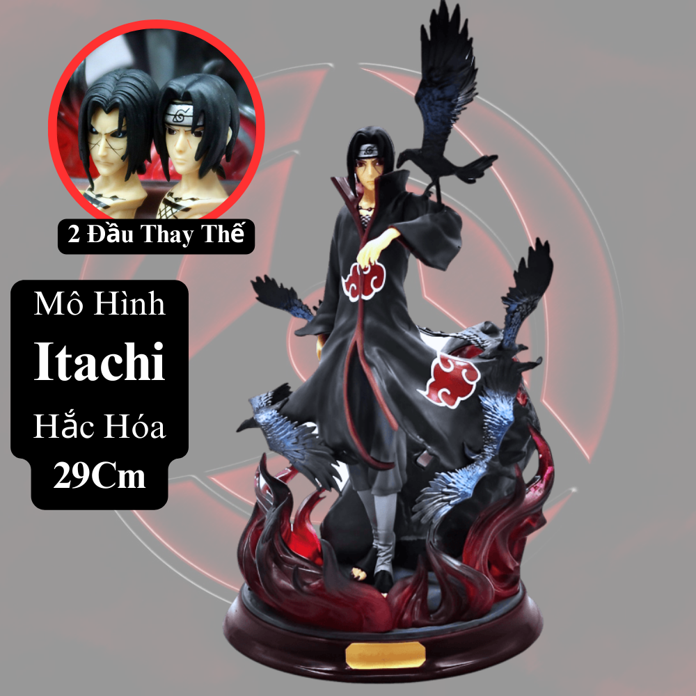 Mô Hình Itachi Hắc Hóa 29Cm Mô Hình Naruto Cao Cấp, Figure Mô Hình ...