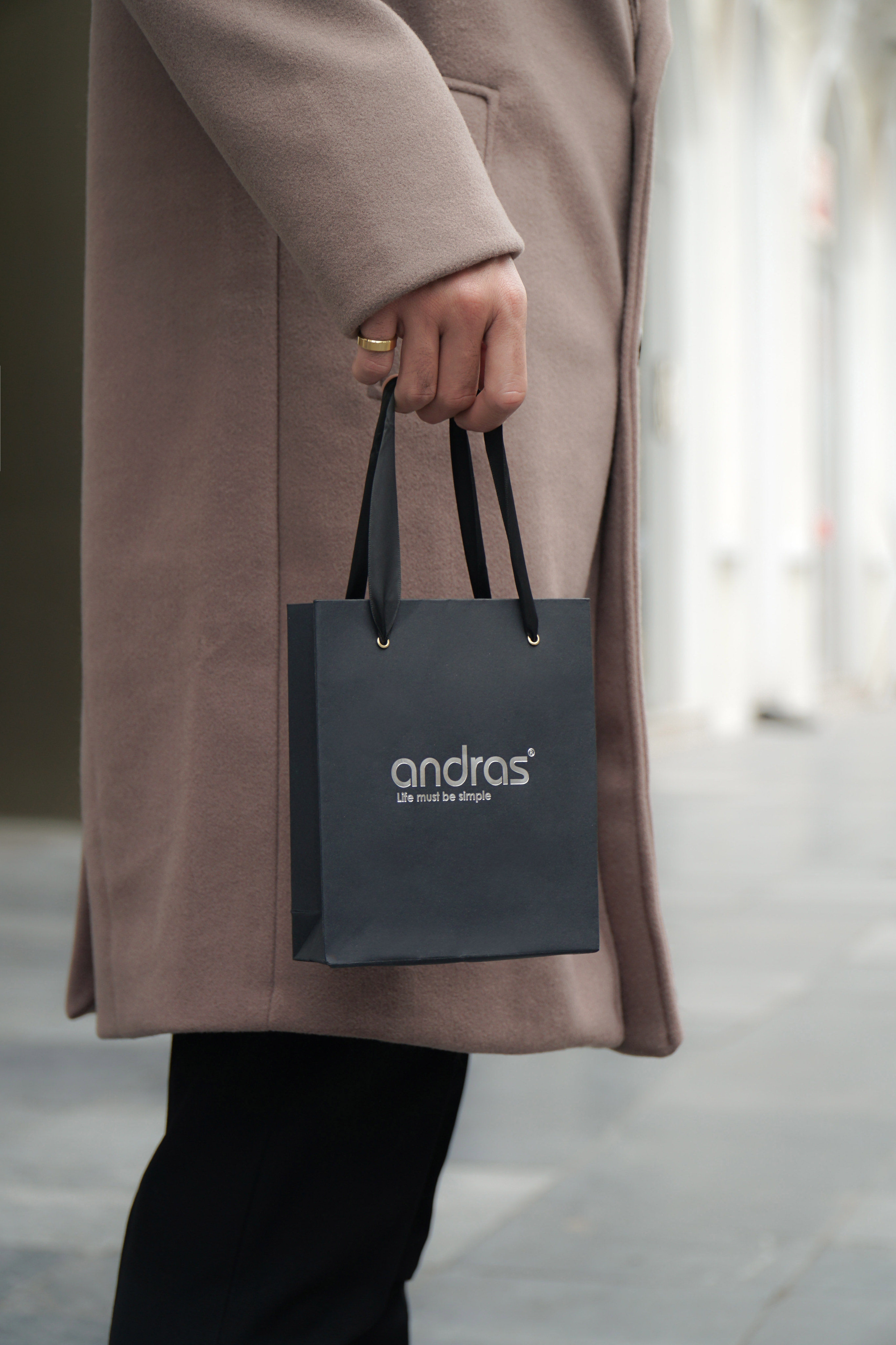 [Có Khắc Tên] Ví nam ba lá gập đôi Tri-fold Two, bóp nam da thật cao ...