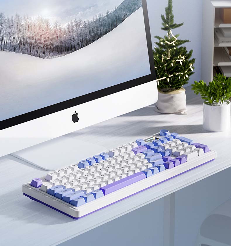 LangTu L98 Bàn Phím Giả Cơ Không Dây Bluetooth, 3 Chế Độ Kết Nối , Pin ...