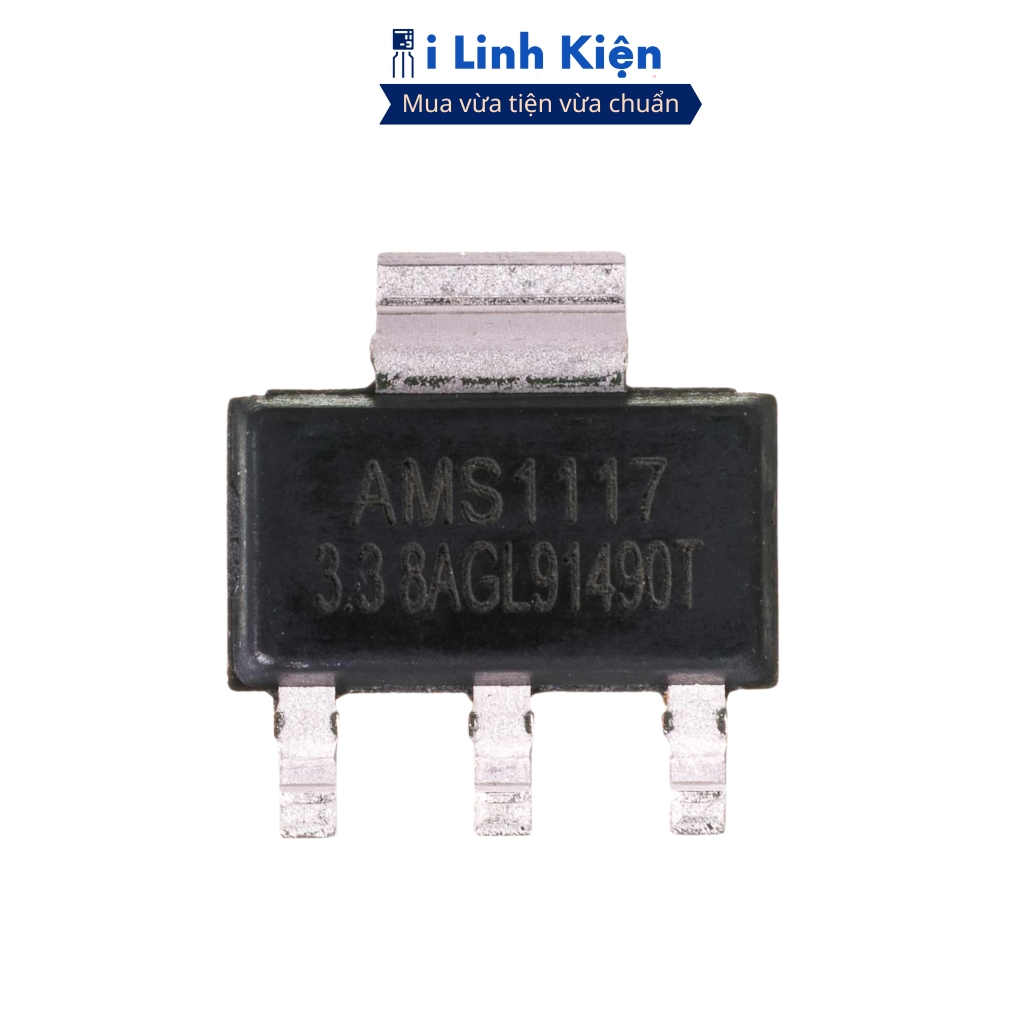 AMS1117 IC ổn áp AMS1117 1A đầy đủ giá trị SOT-223 chính hãng ilinhkien ...