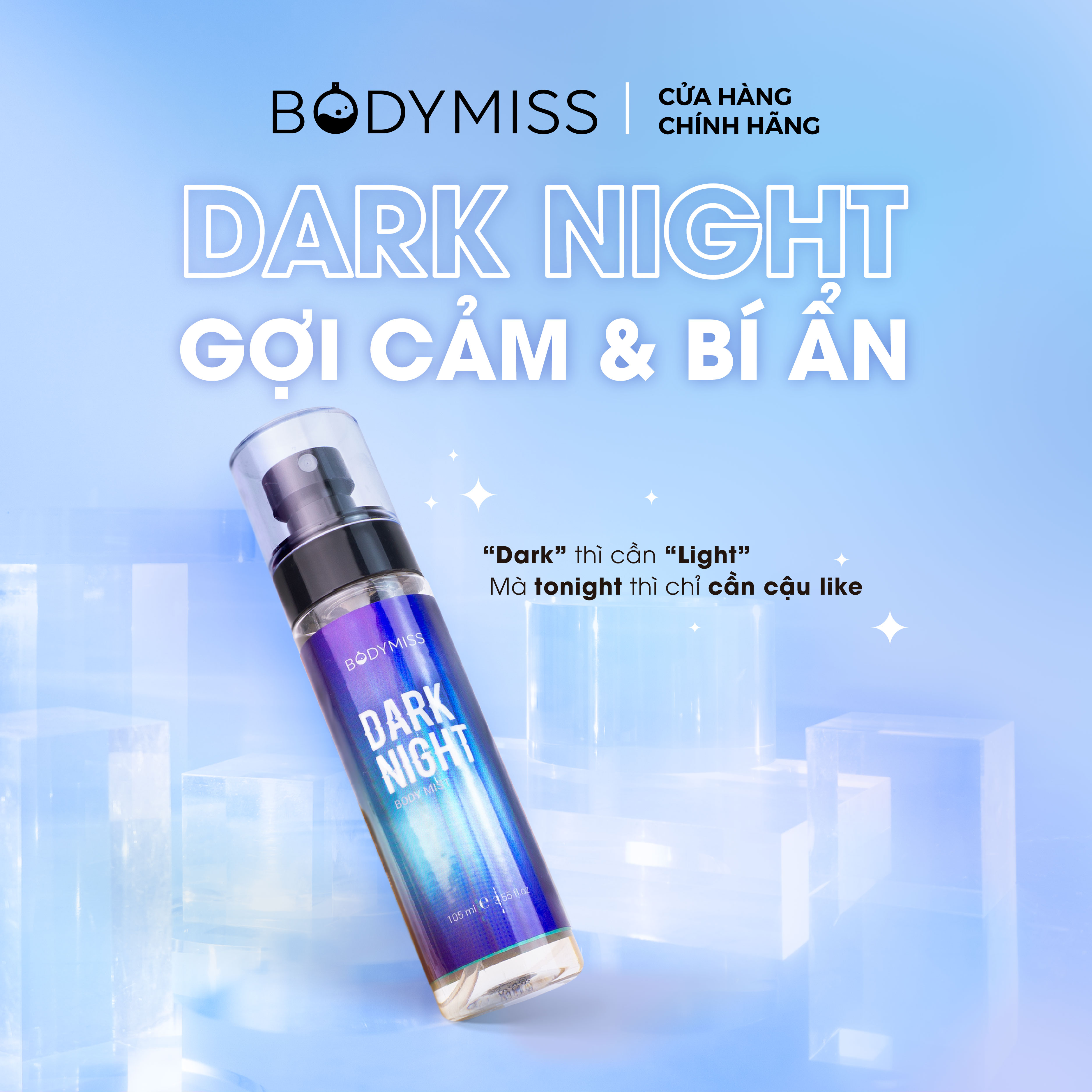 [NEW] Body Mist Nam Nữ Unisex Lưu Hương Lâu 6H Xịt Thơm Bodymist Dark ...