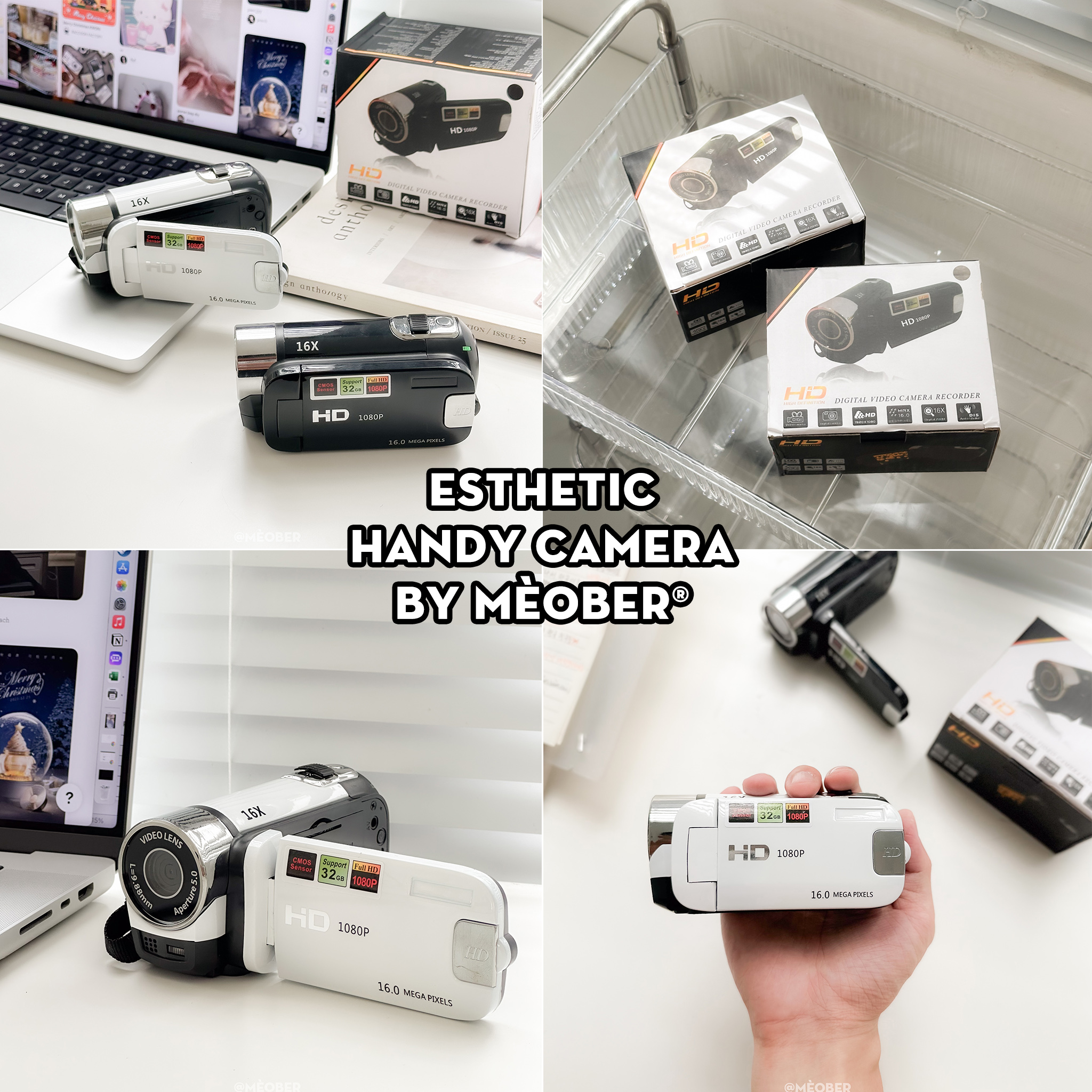 [Tặng thẻ nhớ] Máy quay số cầm tay digital handy camera - quay chụp kĩ ...