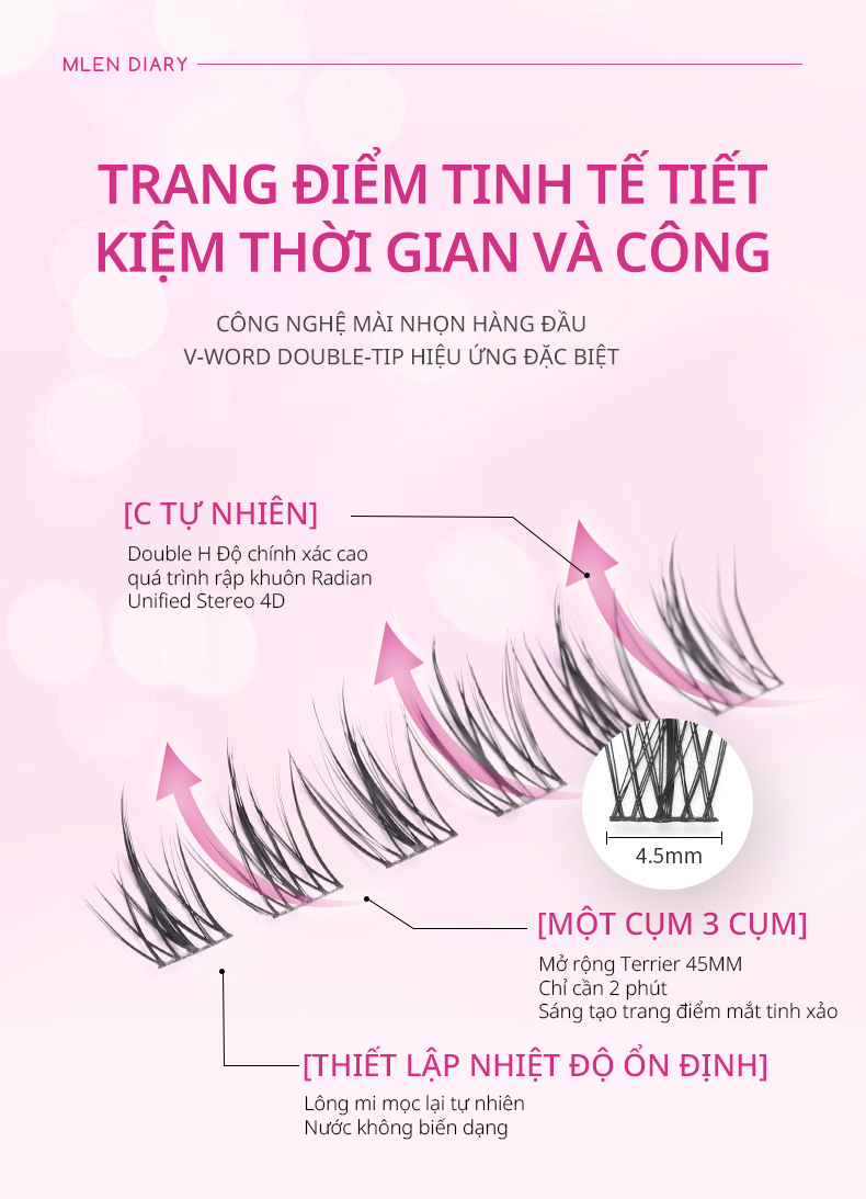 Combo Mi Giả Anime Baby Tự Nhiên Và Galaxy Box MOON Và Keo 2 Đầu MLEN ...