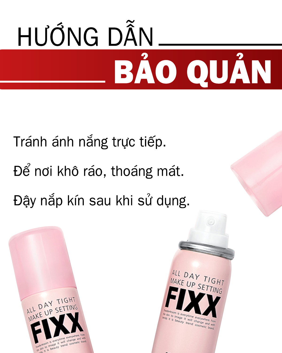 [35ml/75ml/120ml] Xịt Khóa Makeup Toàn Diện, Hiệu Ứng Căng Bóng, Lớp ...