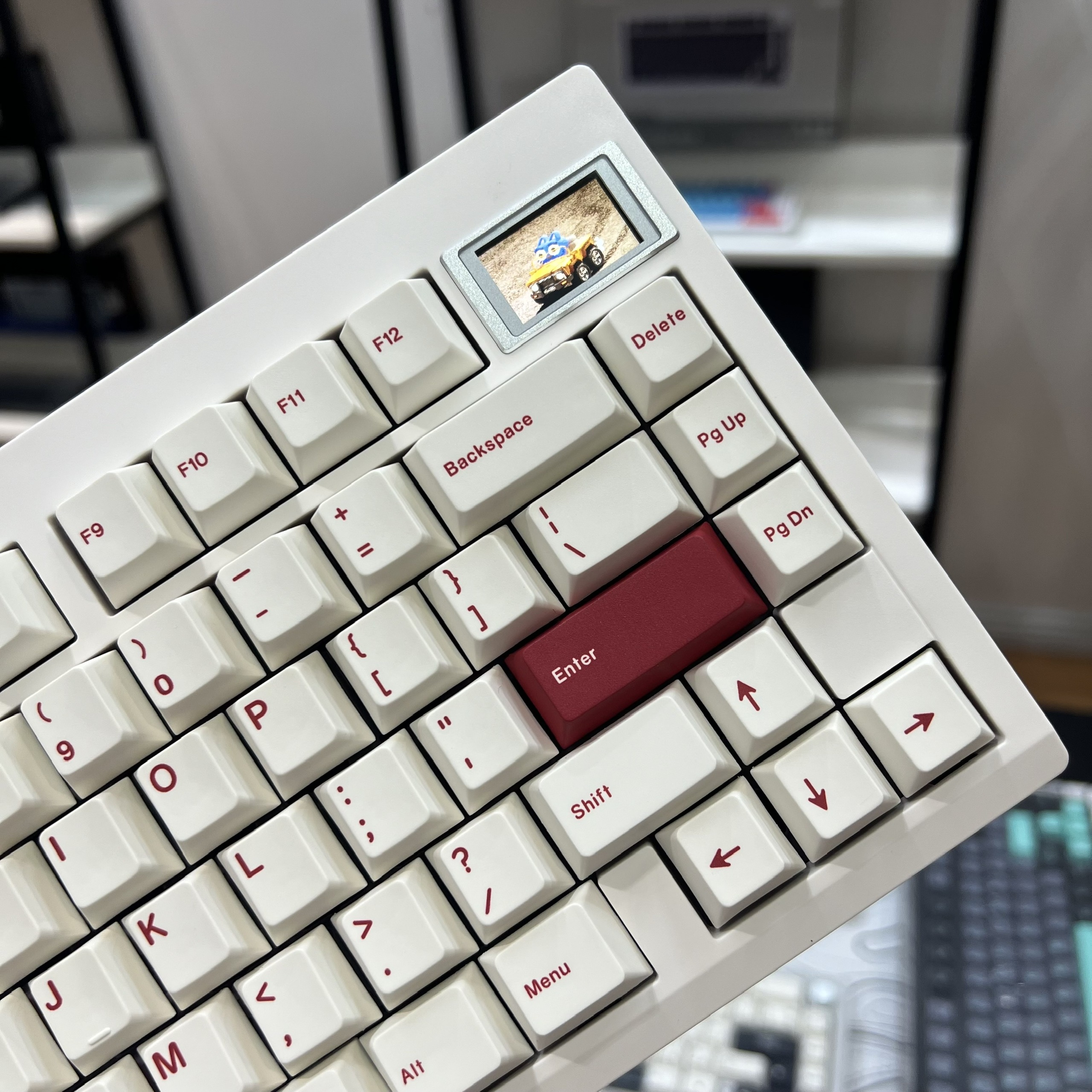 Bàn phím cơ tuỳ chỉnh KIT GMK81 - ZOUYA mới 3 chế độ kết nối, màn hình ...