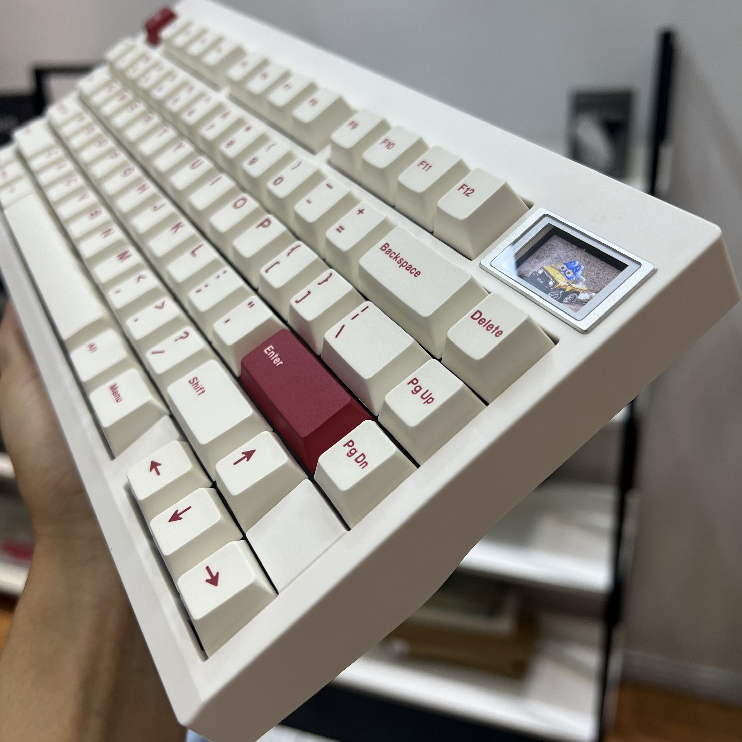 Bàn phím cơ tuỳ chỉnh KIT GMK81 - ZOUYA mới 3 chế độ kết nối, màn hình ...