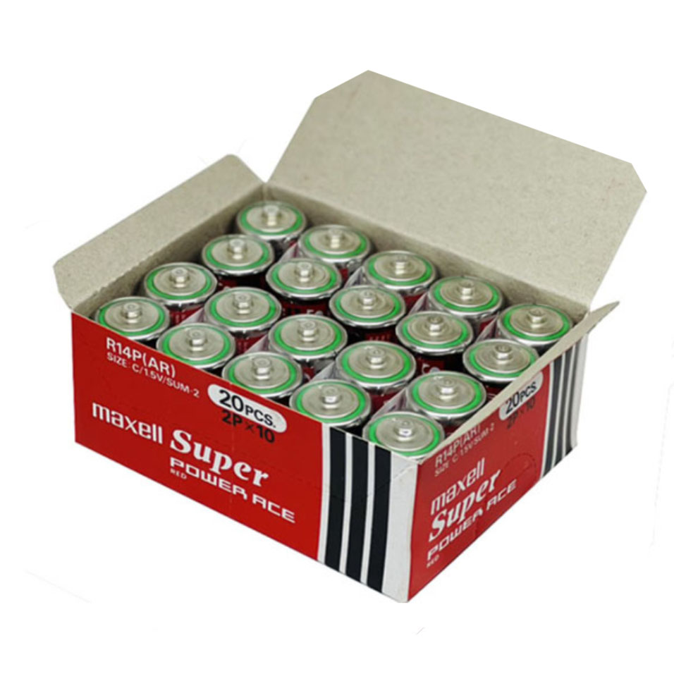 Pin Trung Maxell R14P Super Power Siêu Bền Vỉ 2 Viên Chính Hãng ...