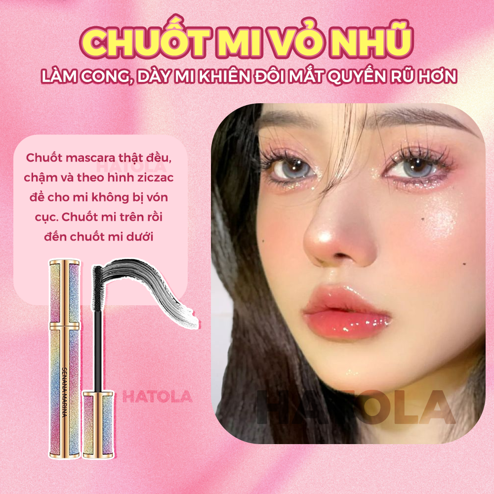 Bộ trang điểm mắt BOBEINI cuốn hút, Chuốt mi, Mascara, Kẻ mắt chống ...