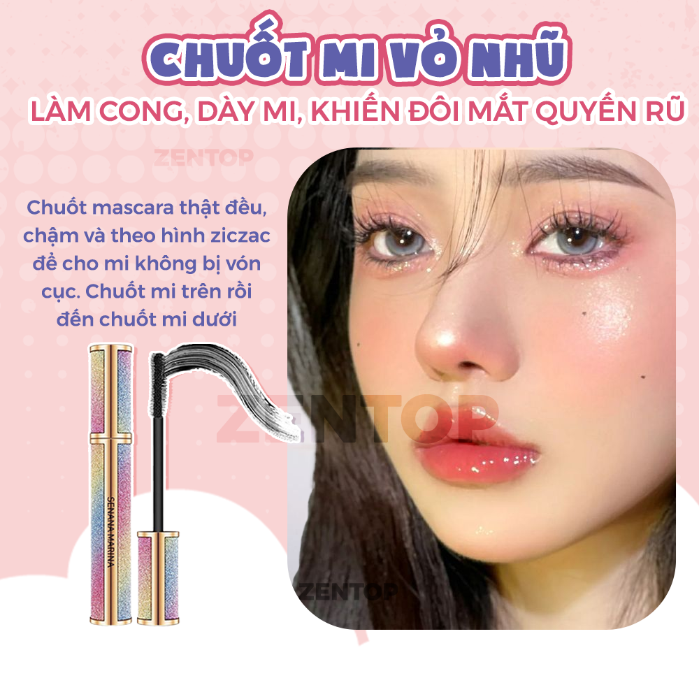 Bộ trang điểm mắt BOBEINI 3 món set trang điểm gồm kẹp mi, mascara ...