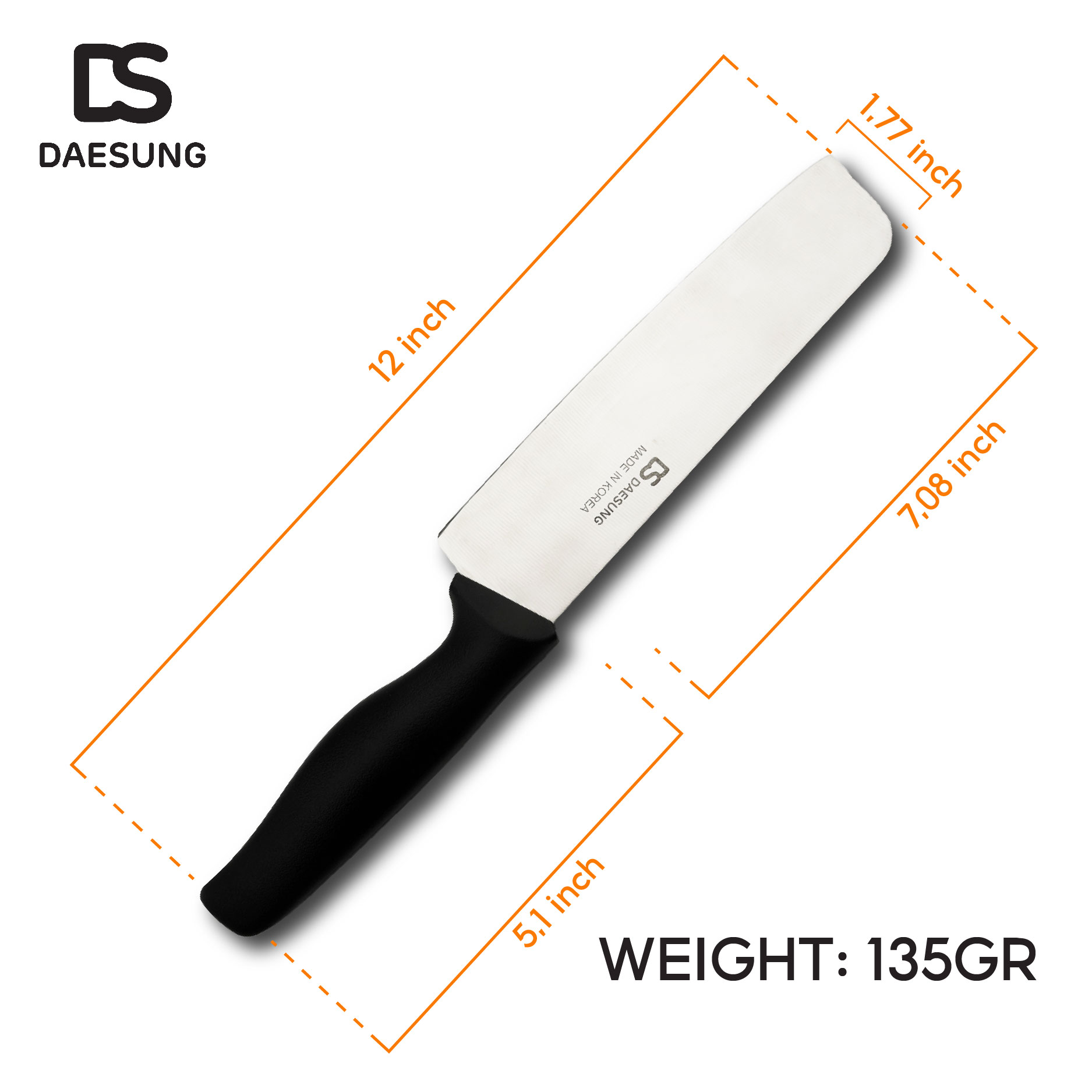 [MASTERCHEF TẾT 2026]Dao làm bếp Daesung DKN-002,Dao thái thịt và thực ...