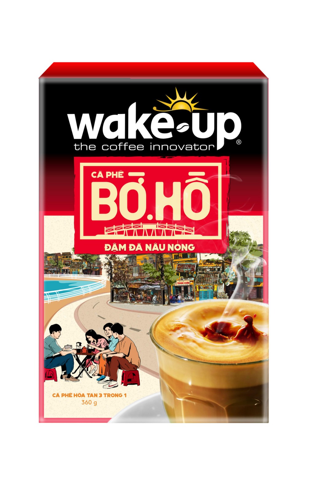 Wake-Up Cà Phê Hòa Tan Bờ Hồ - Hộp 18 Gói X 17G | Shopee Việt Nam