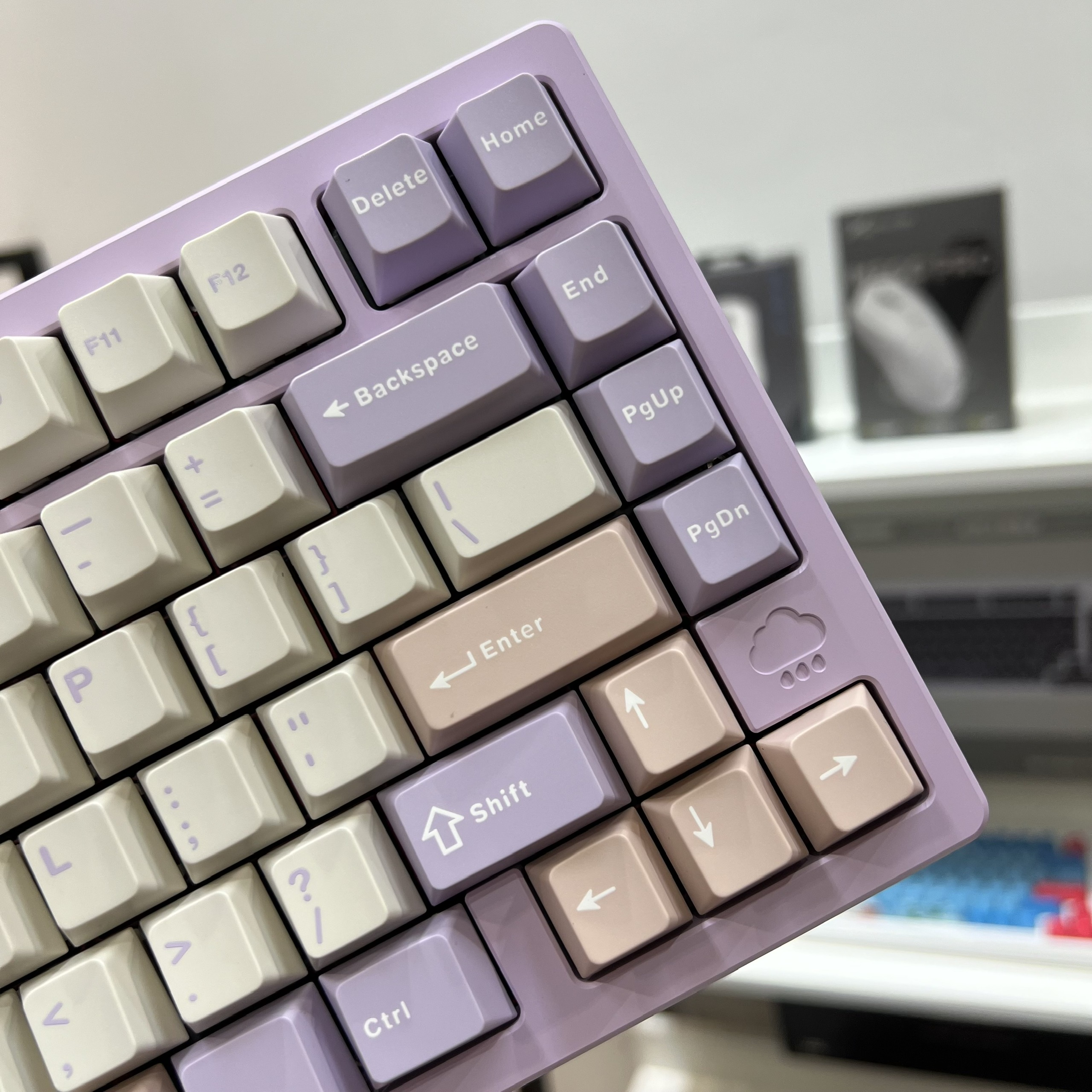 [Chính hãng] Rainy 75 - Bàn phím cơ custom full nhôm CNC, 3 mode, tạ ...