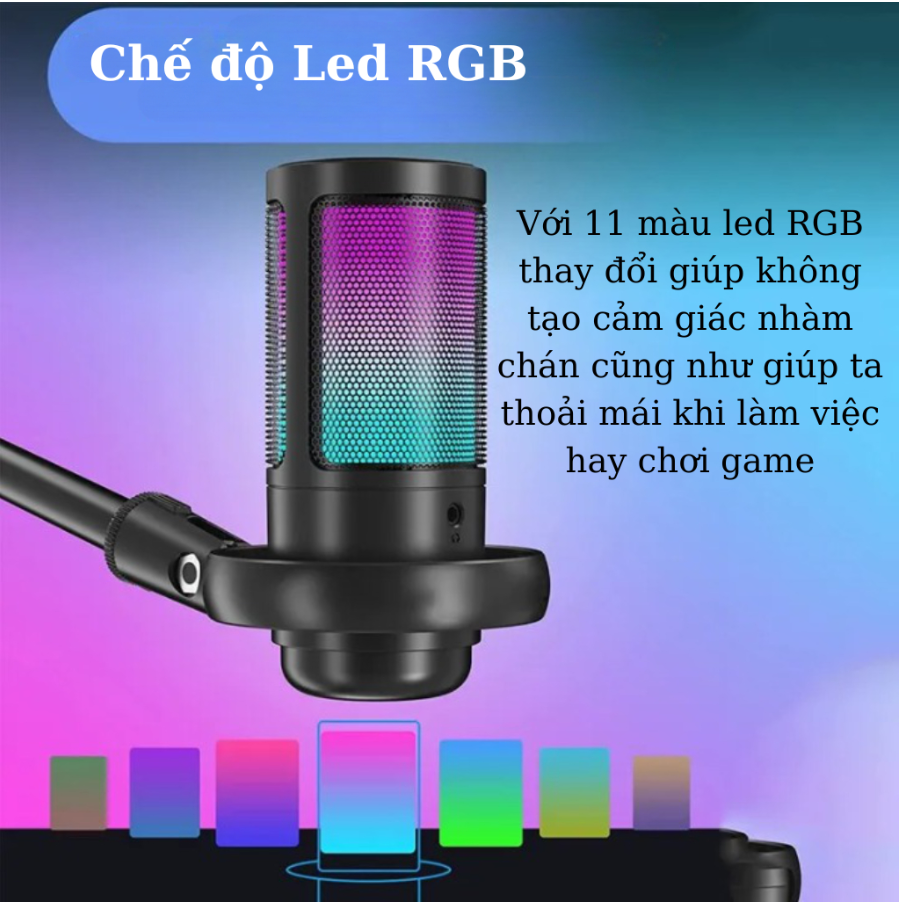 Micro Streaming, Bộ Mic Thu Âm Chuyên Nghiệp ME6S, Có Kẹp Micro, Màng ...